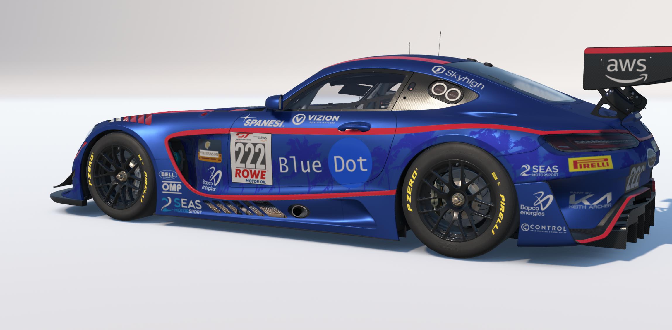 2 Seas Motorsports Car #222 2026 GTWC EU by Keith Archer - Trading Paints