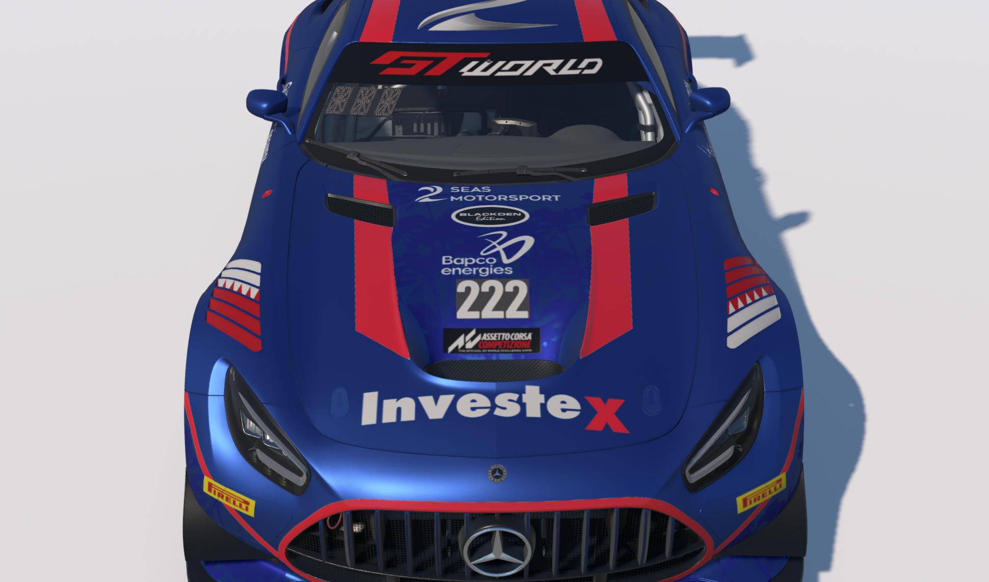 2 Seas Motorsports Car #222 2026 GTWC EU by Keith Archer - Trading Paints