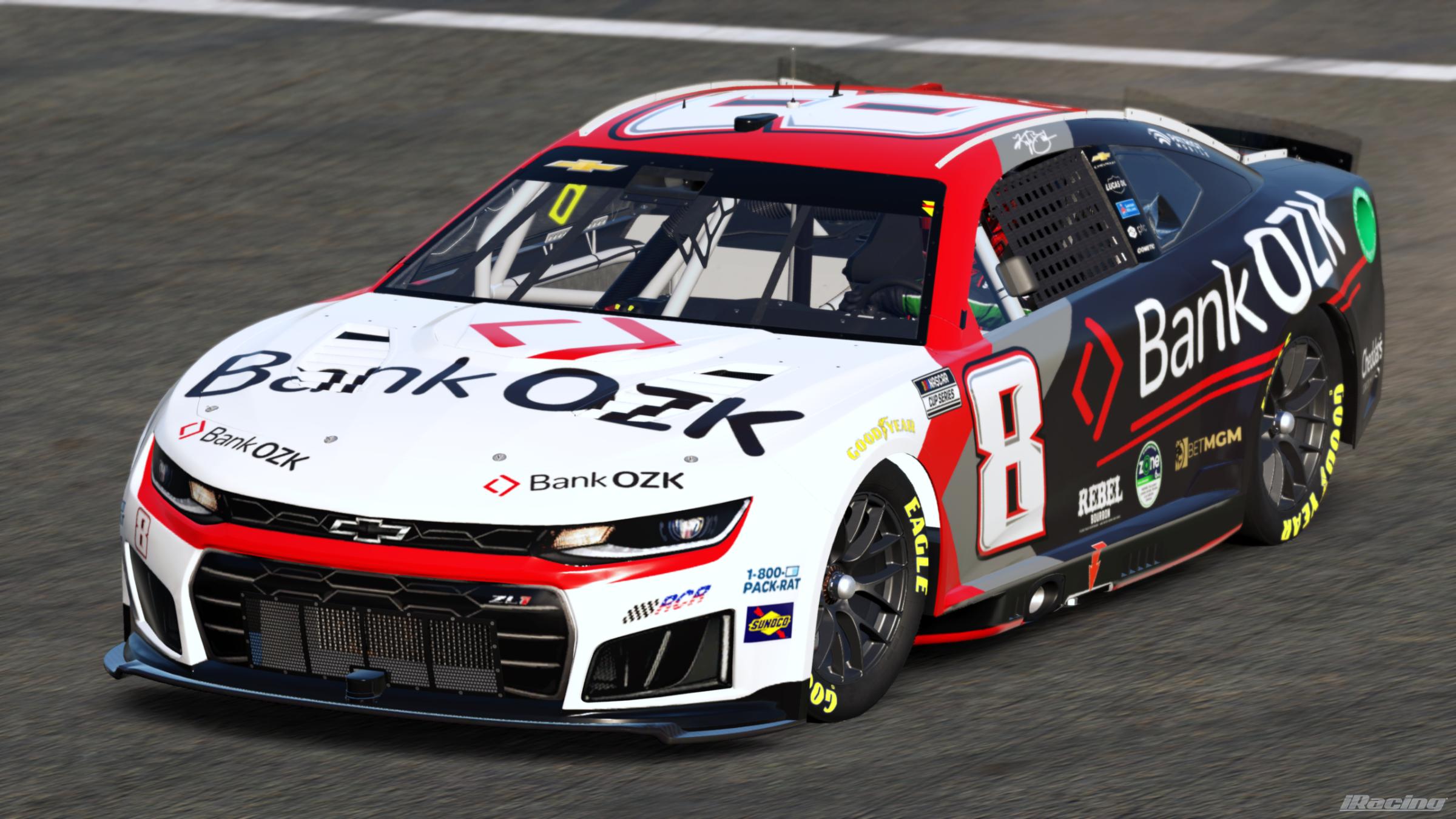 Kyle Busch 2026 Bank OZK (Custom #) by Gary P. - Trading Paints