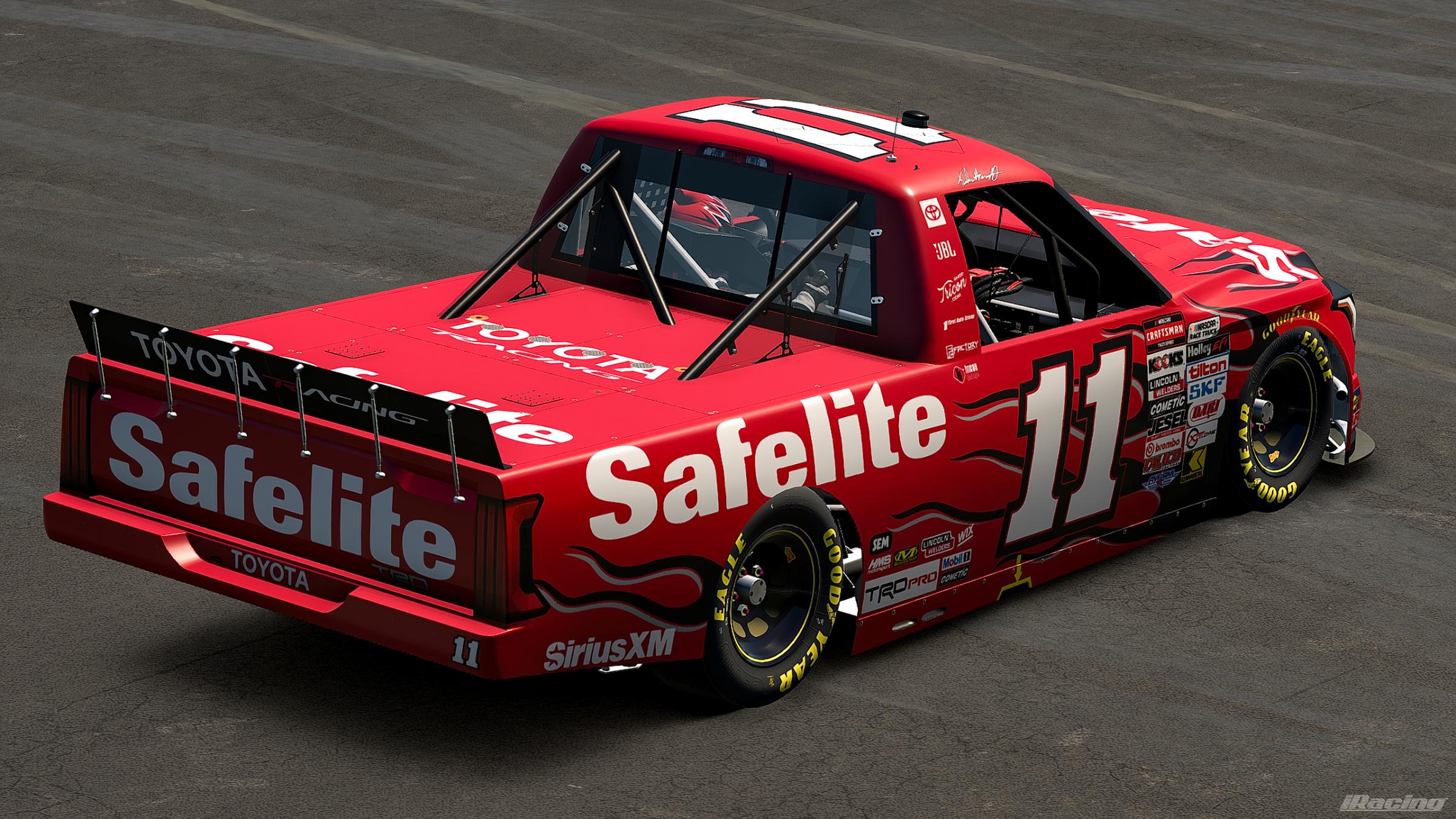 2026 Kaden Honeycutt #11 Safelite Throwback Toyota Tundra (No Number ...