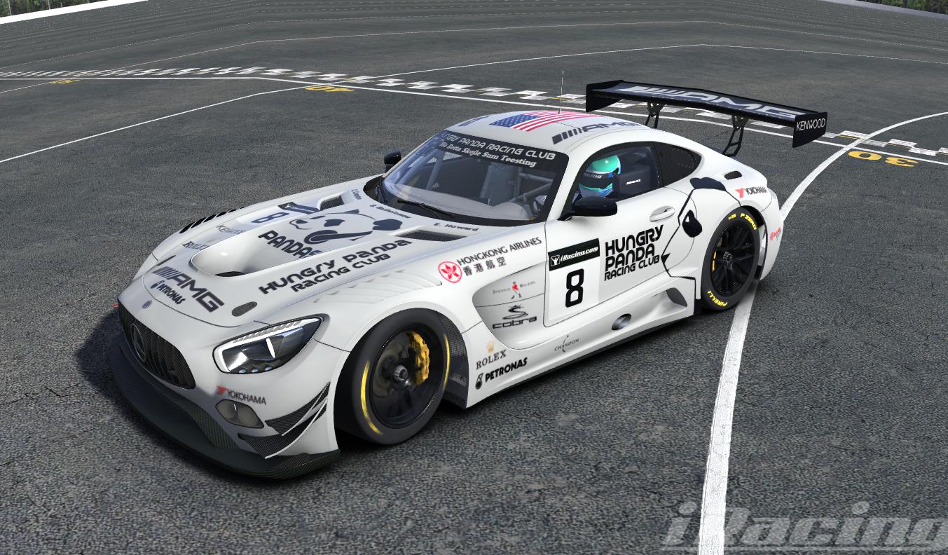#8 Hungry Panda Racing Club - Rolex/Petronas AMG by Brent Bartholomew ...