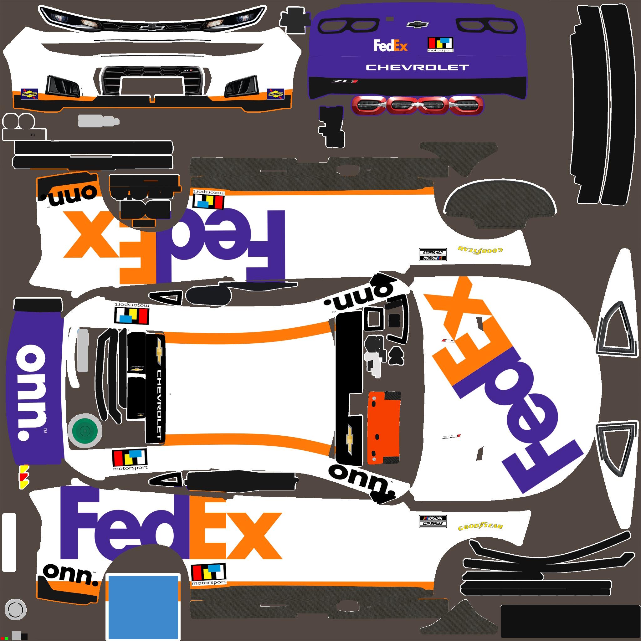 Chevy Fedex by Colton Franz - Trading Paints