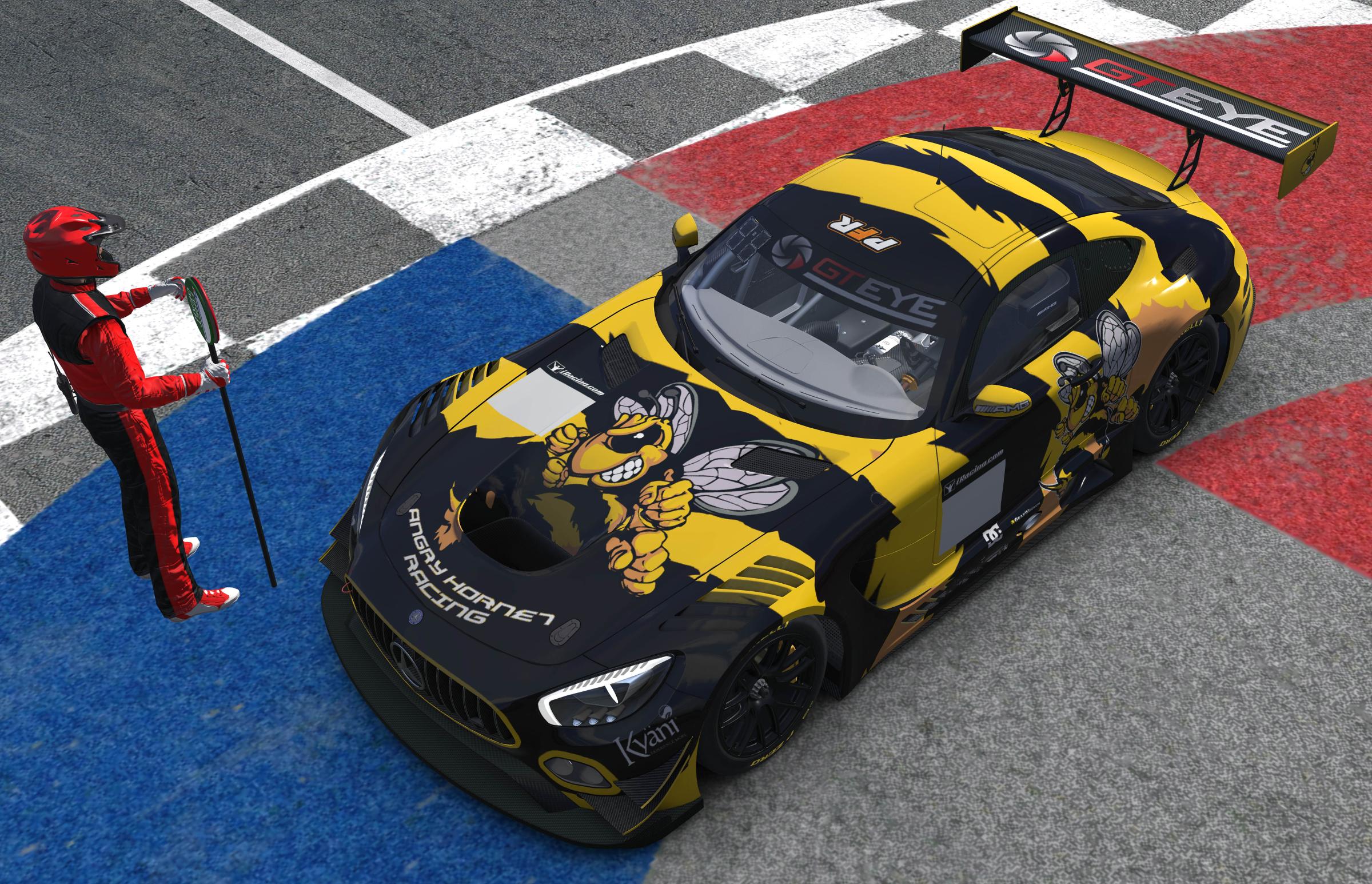 Angry Hornet AMG GT3 by JP C. - Trading Paints