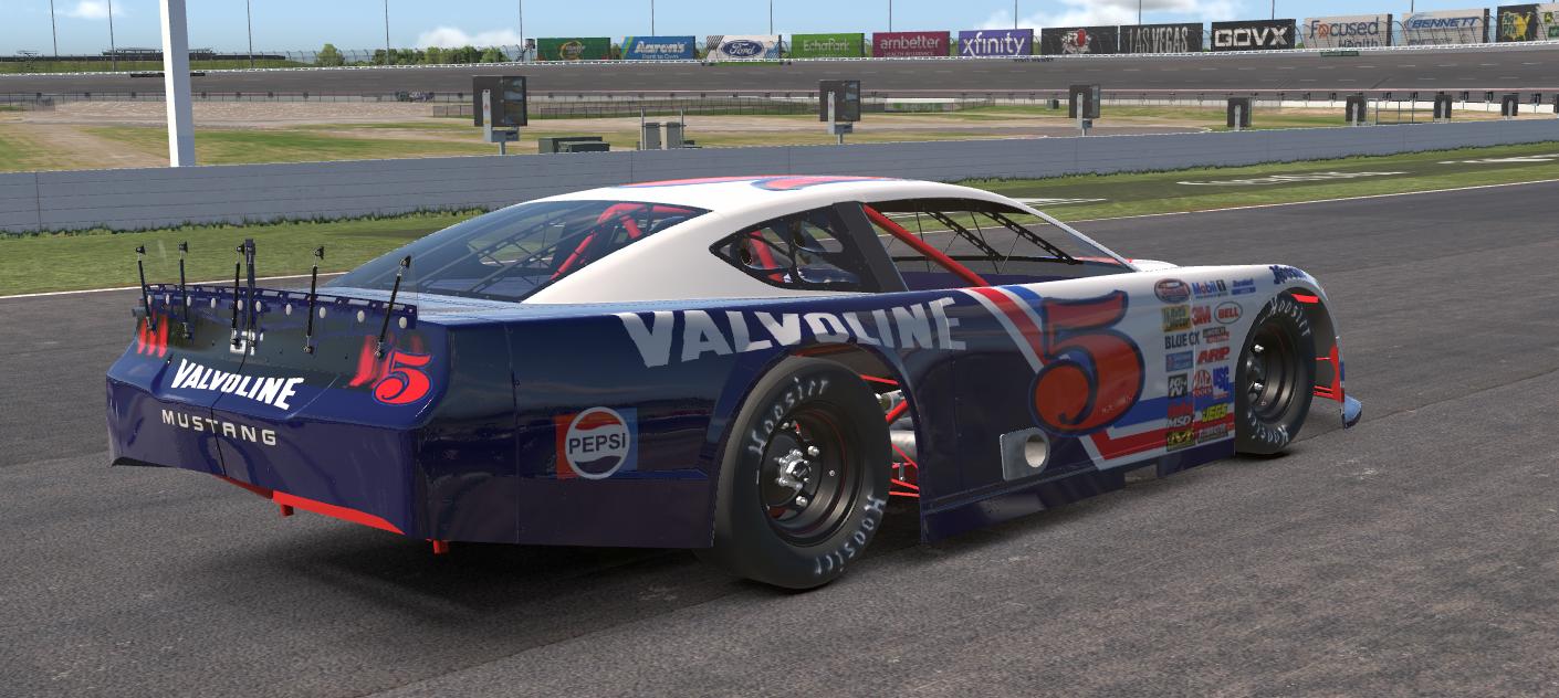 Valvoline SLM Mustang by Billy Stanley - Trading Paints