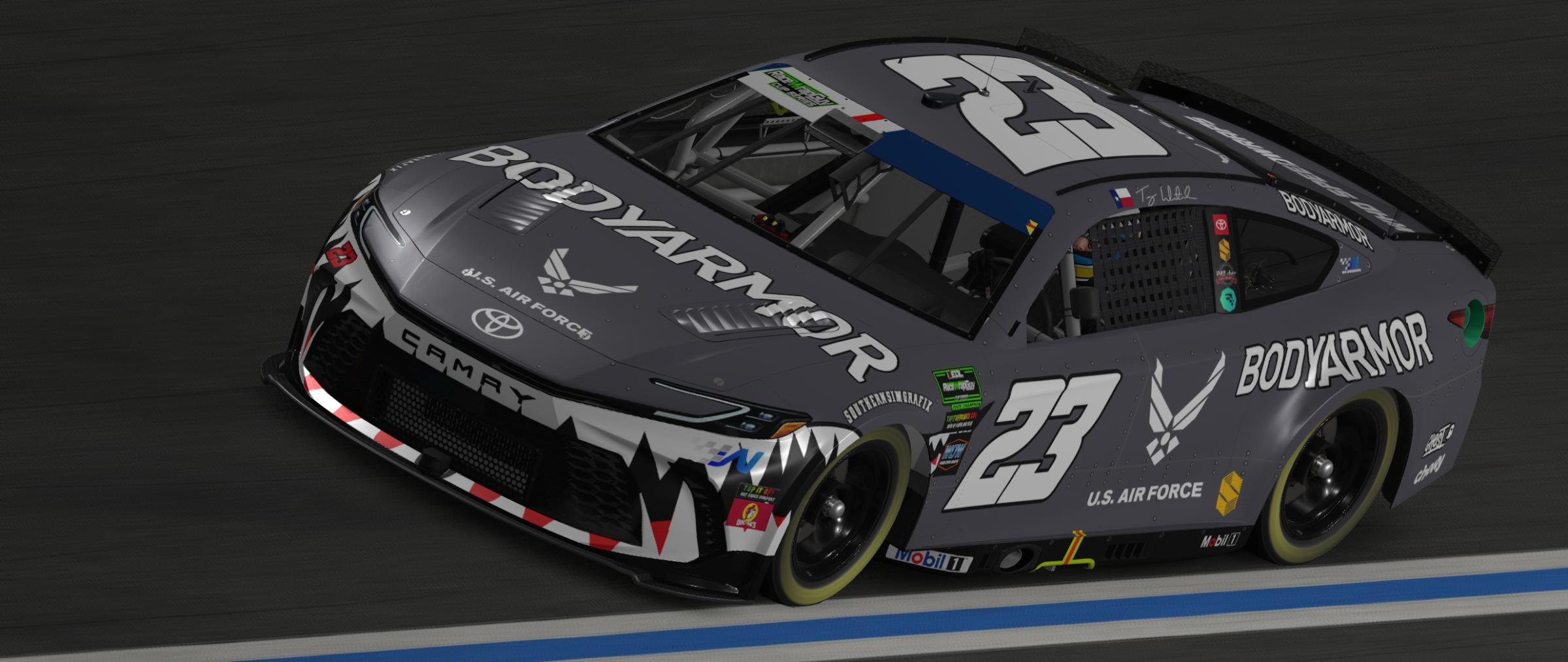 Trey Whitehead #23- Bodyarmor X U.S. Air Force by Trey W. - Trading Paints