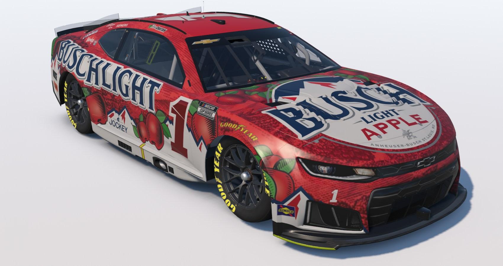 2026 Ross Chastain Busch Light Apple Chevrolet by Zach B. - Trading Paints