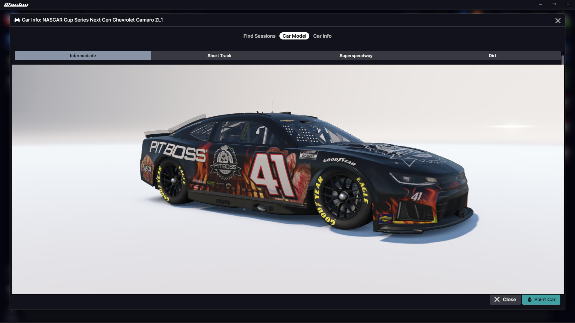 Cole Custer Pit Boss 2026 Concept by Ryan Hollar - Trading Paints