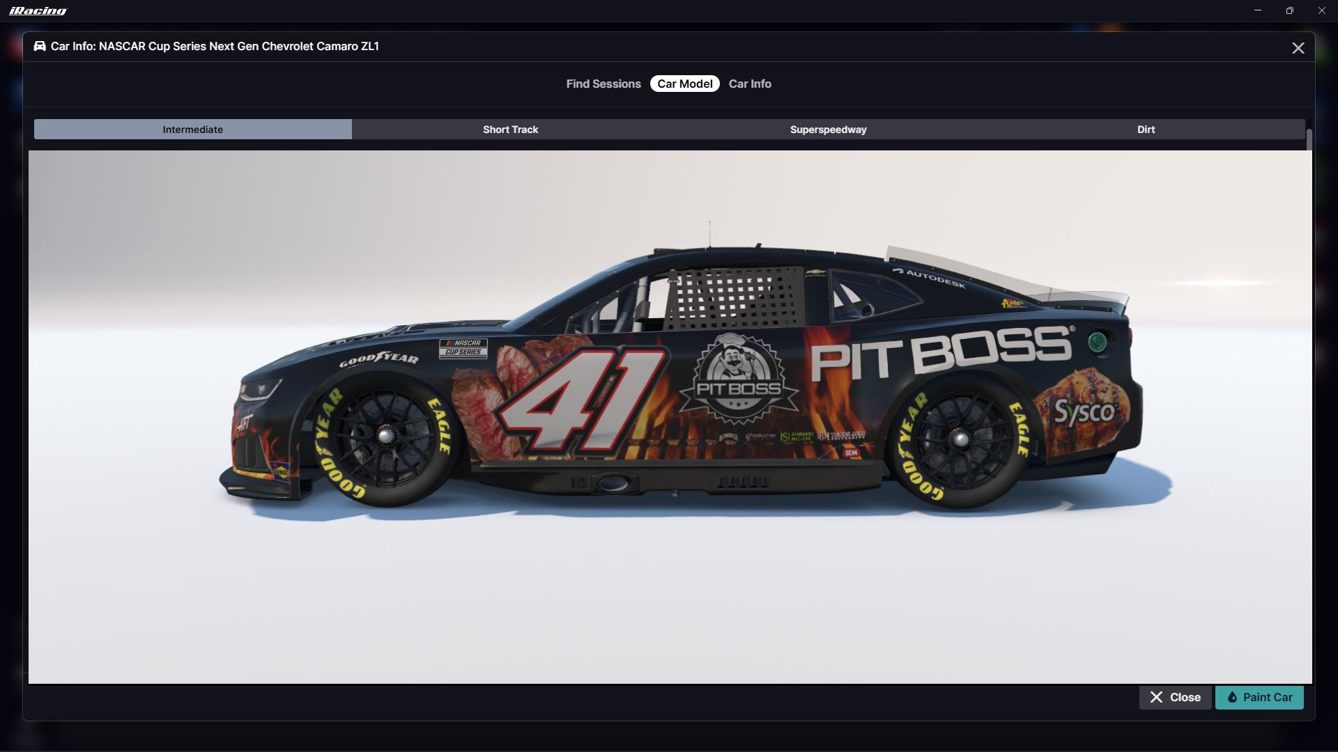 Cole Custer Pit Boss 2026 Concept by Ryan Hollar - Trading Paints
