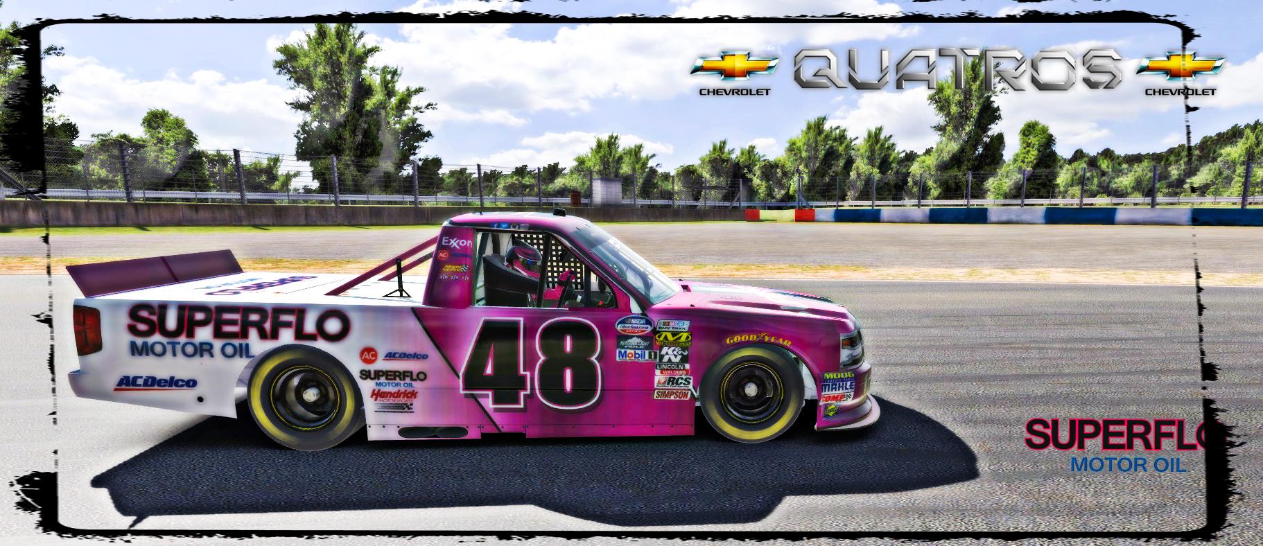 SuperFlo (Days of Thunder) Chevy Silverado 2015 Truck Custom Paint ...