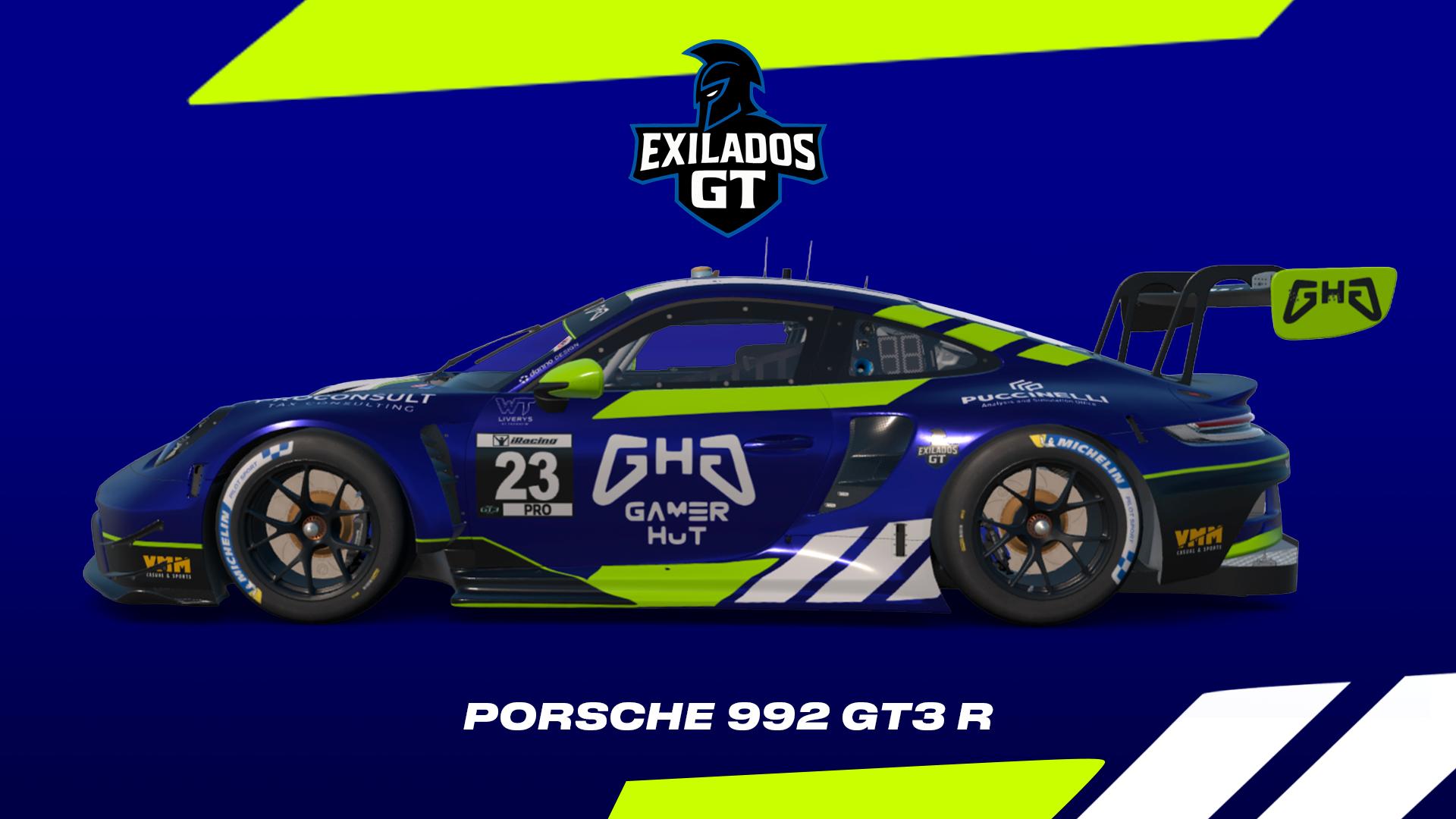 Exilados GT | Porsche GT3 by Danilo Vaz - Trading Paints