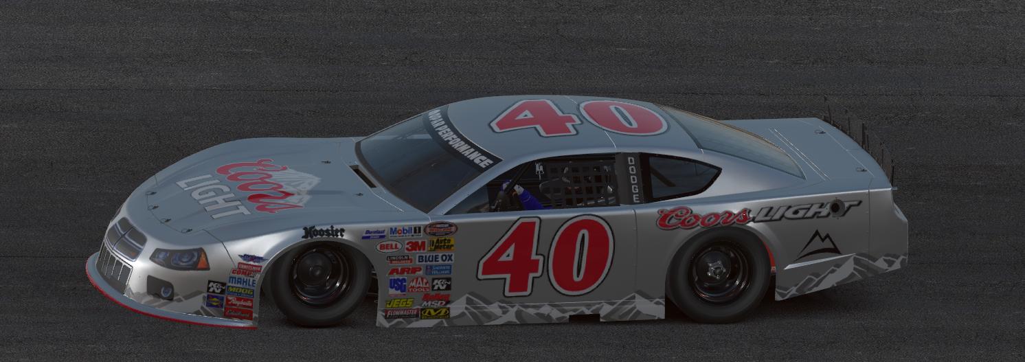 Coors Light SLM Charger by Billy Stanley - Trading Paints