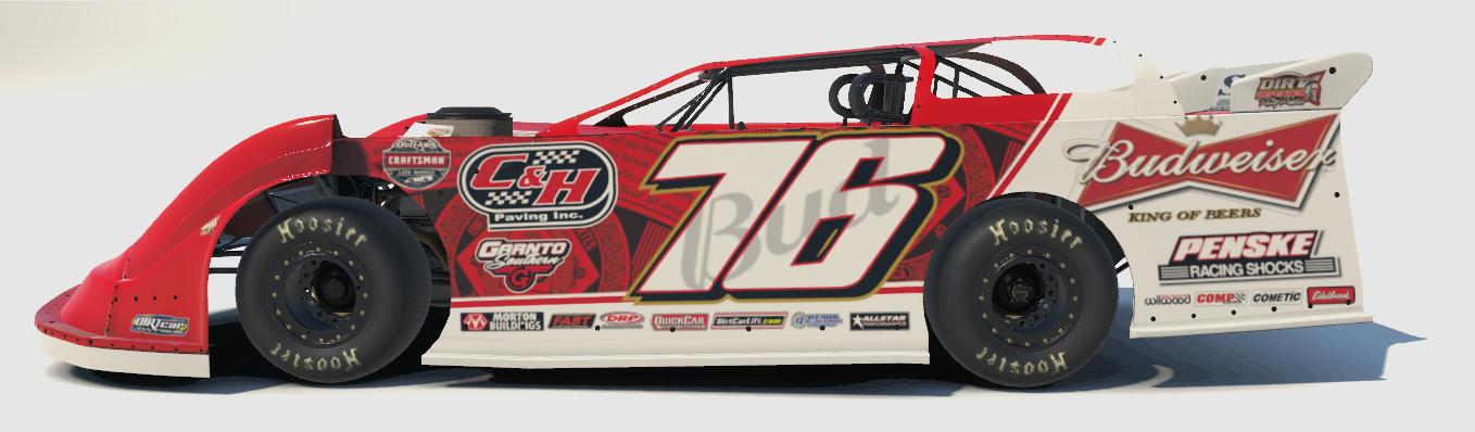 BRANDON OVERTON BUD CAR (updated) by Byron Morris - Trading Paints