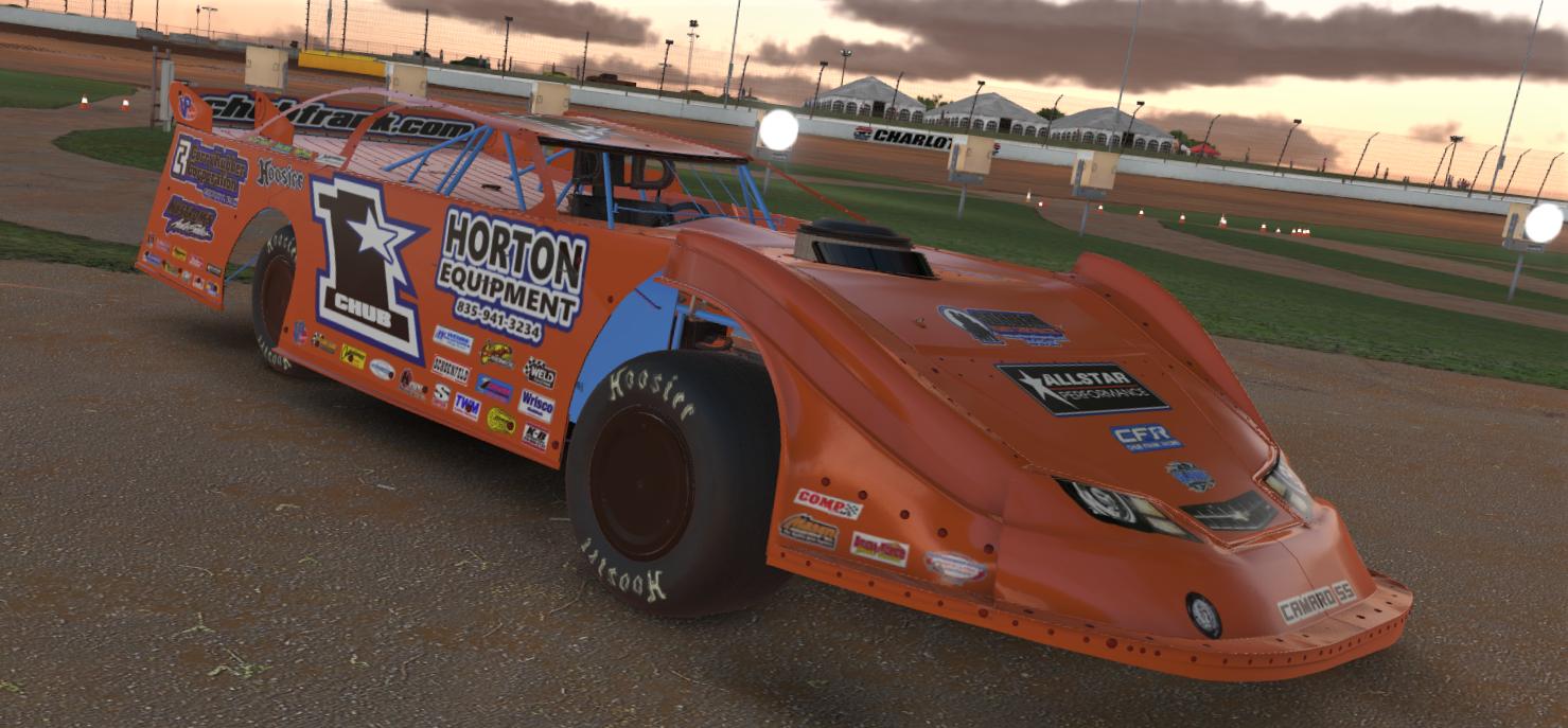 CHUBZILLA ORANGE CAR NO/# by Byron Morris - Trading Paints