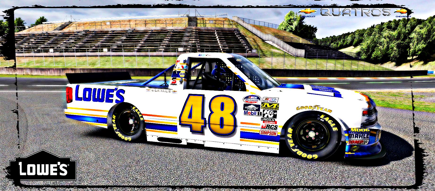 Lowes (Darlington 2017 Throwback) Chevy Silverado 2015 Truck Custom ...