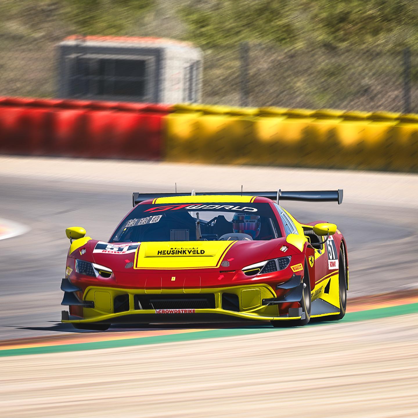 Ferrari 296 GT3 Heritage #51 by Pär Lommelen - Trading Paints
