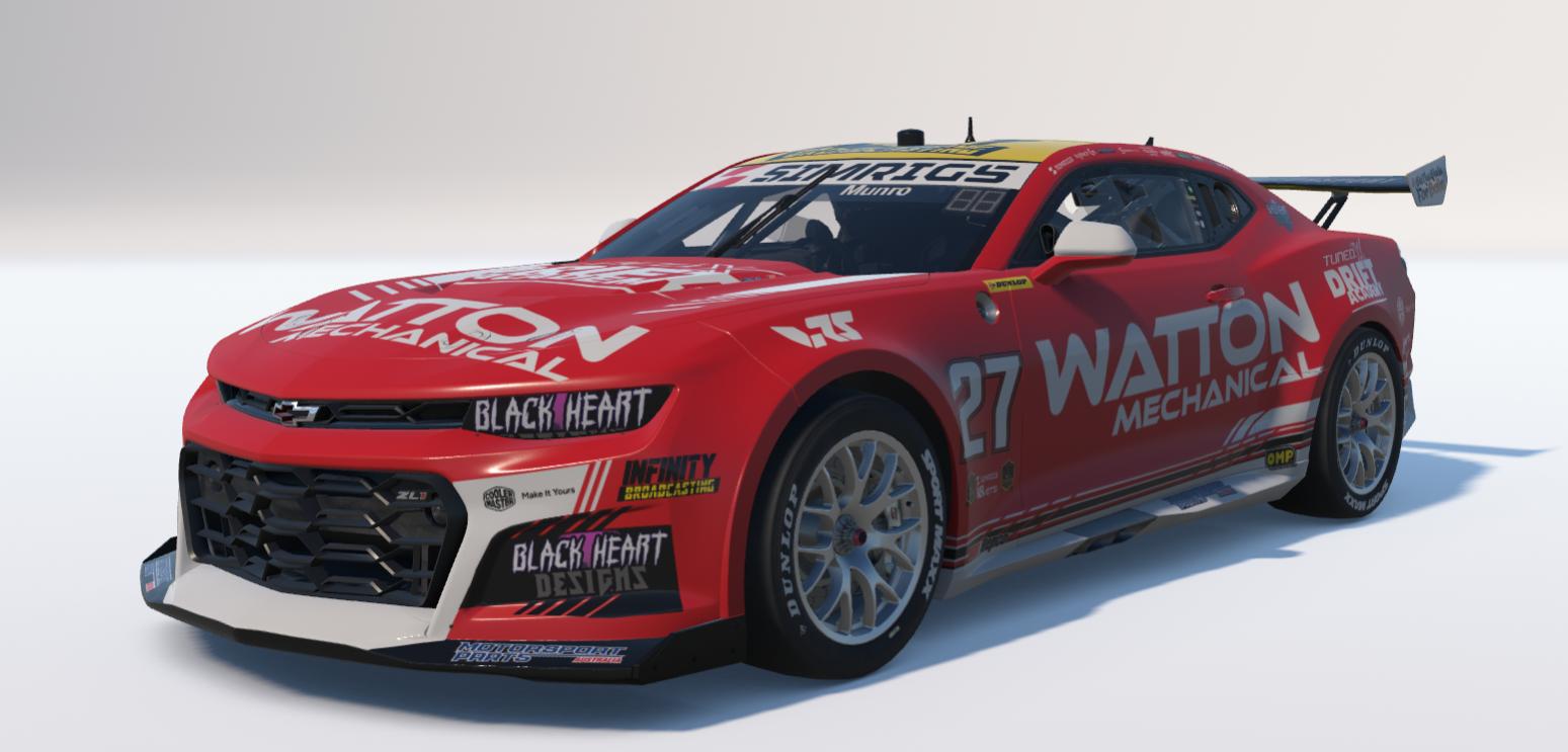 #27 Infinity Motorsport Watton Mechanical Gen 3 Camaro by Hamish Munro ...