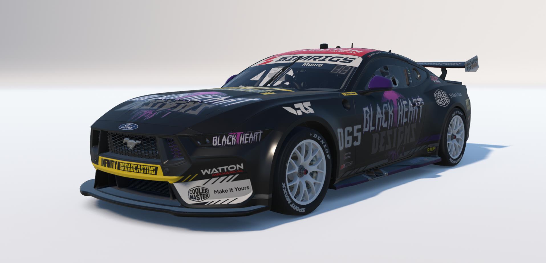 #065 Infinity Motorsport Black Heart Designs Gen 3 Mustang by Hamish ...