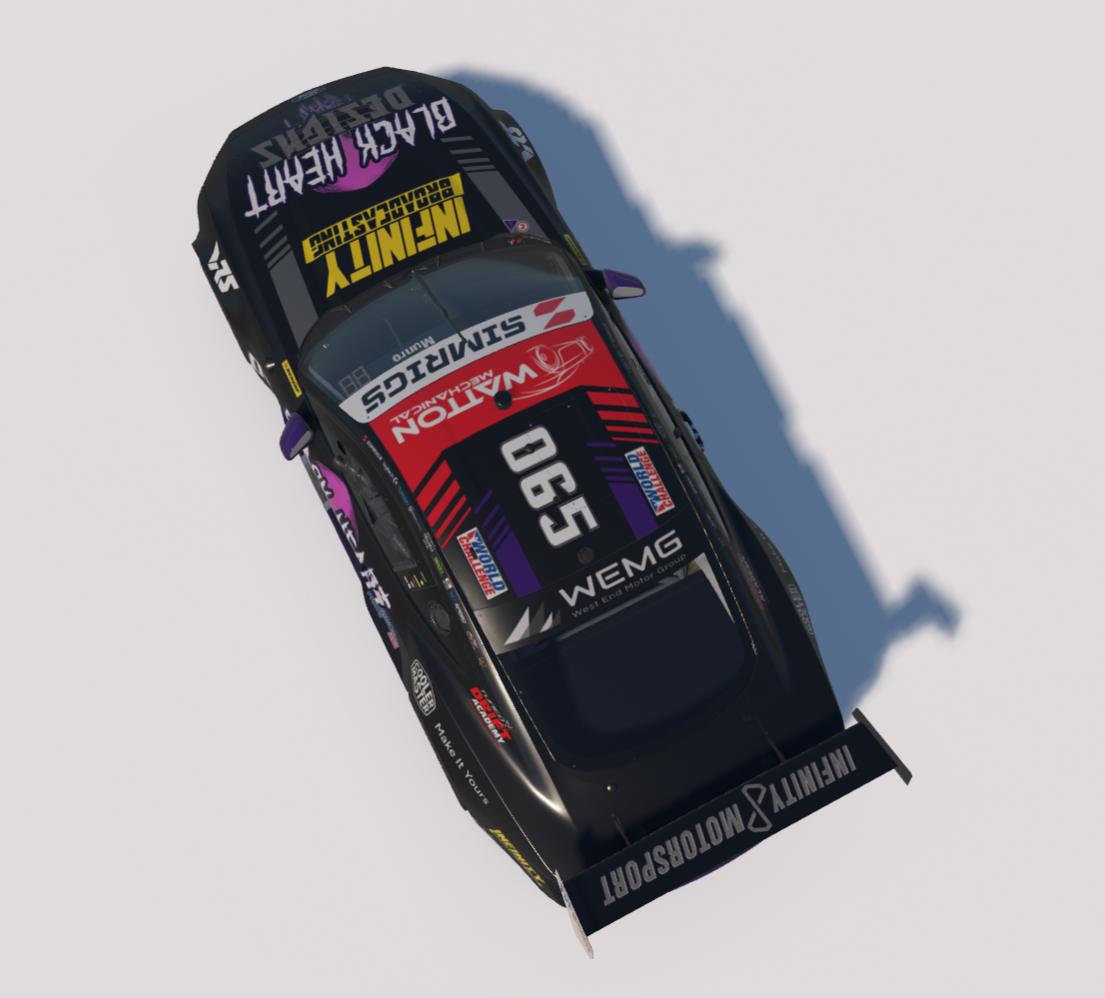 #065 Infinity Motorsport Black Heart Designs Gen 3 Mustang by Hamish ...