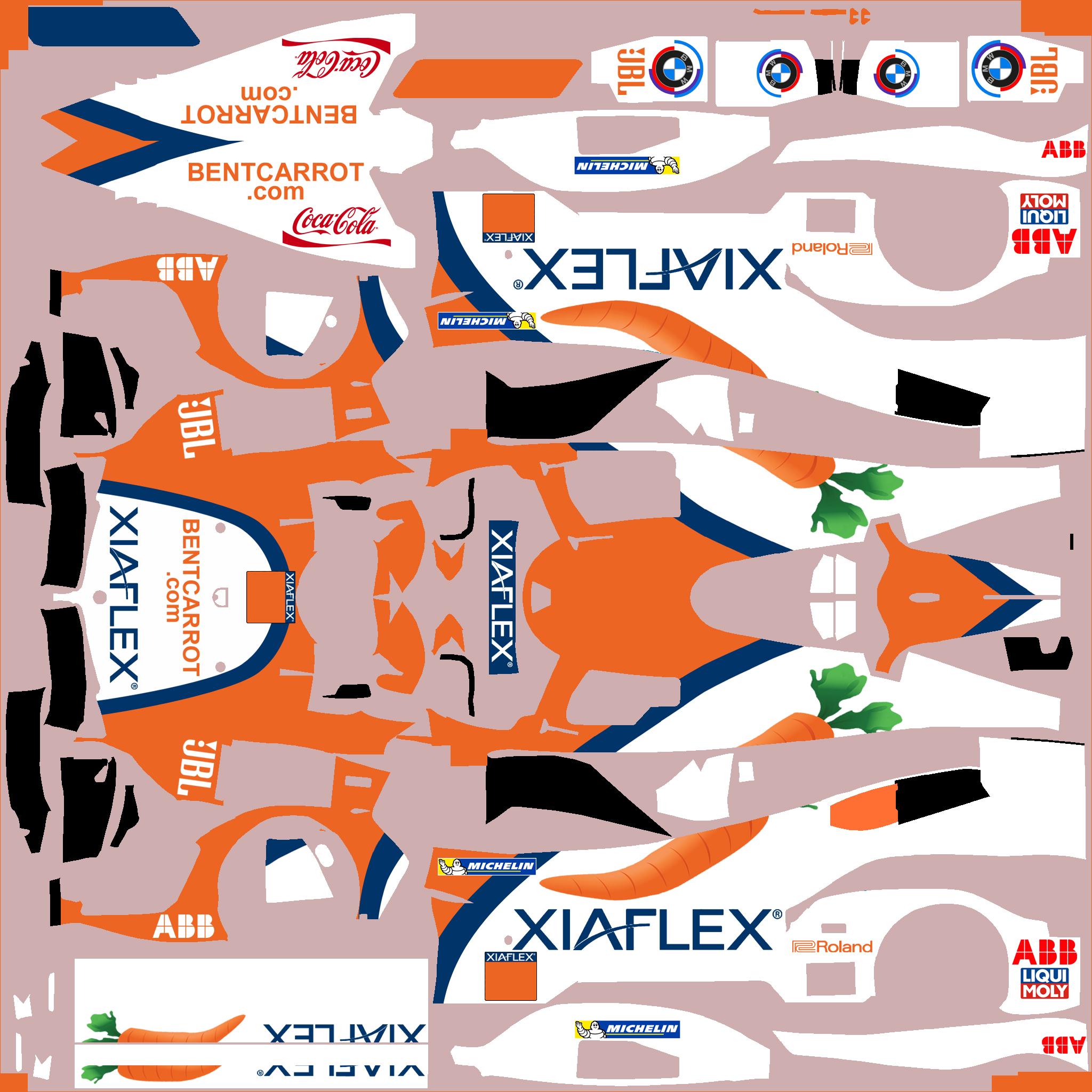 BMW LMPh Xiaflex by Clyde Coman - Trading Paints