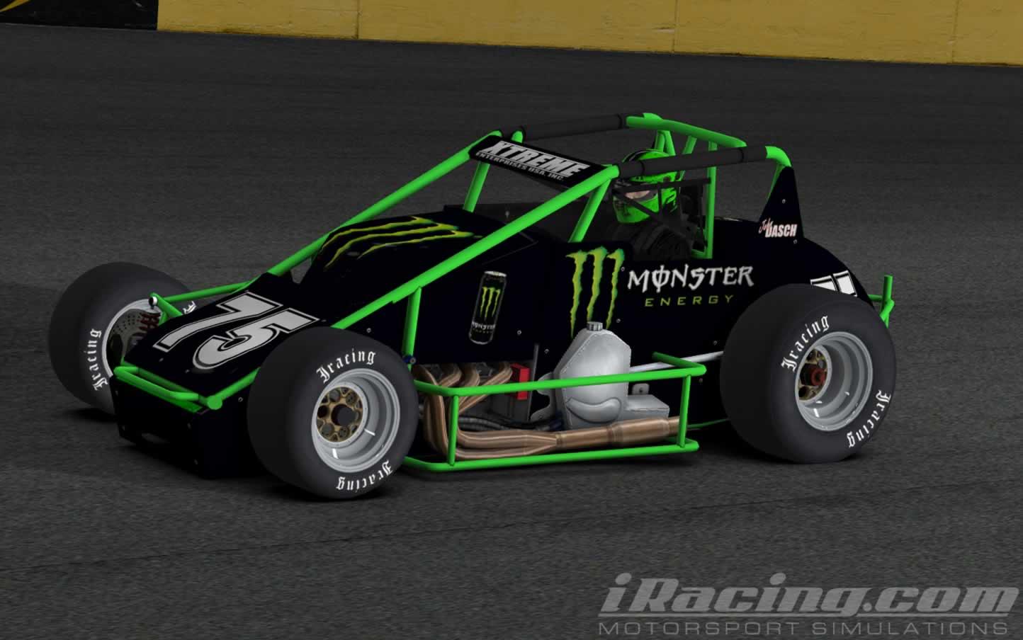 Monster Energy Asphalt Sprinter by John Dasch - Trading Paints