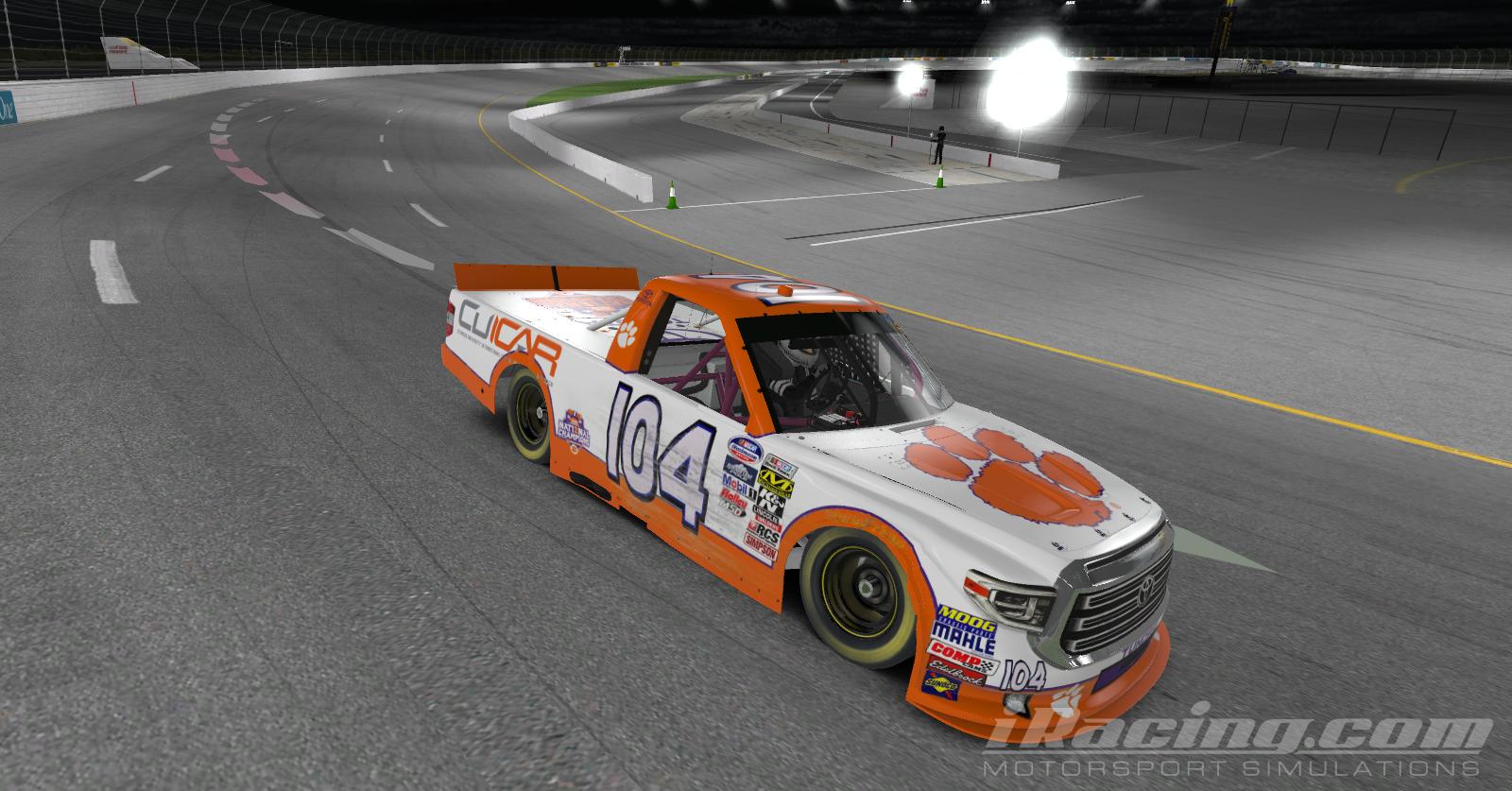 Clemson Toyota Tundra Truck 2015 by Chip Dickert - Trading Paints