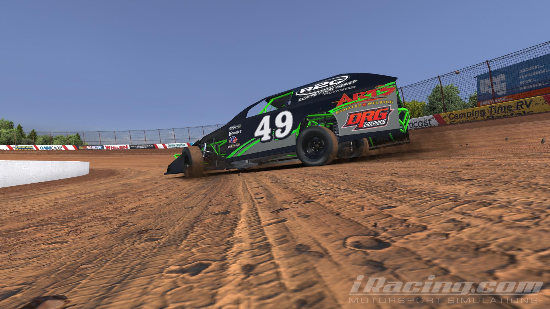 Dirt UMP Modified arts radiators by David R Galloway - Trading Paints