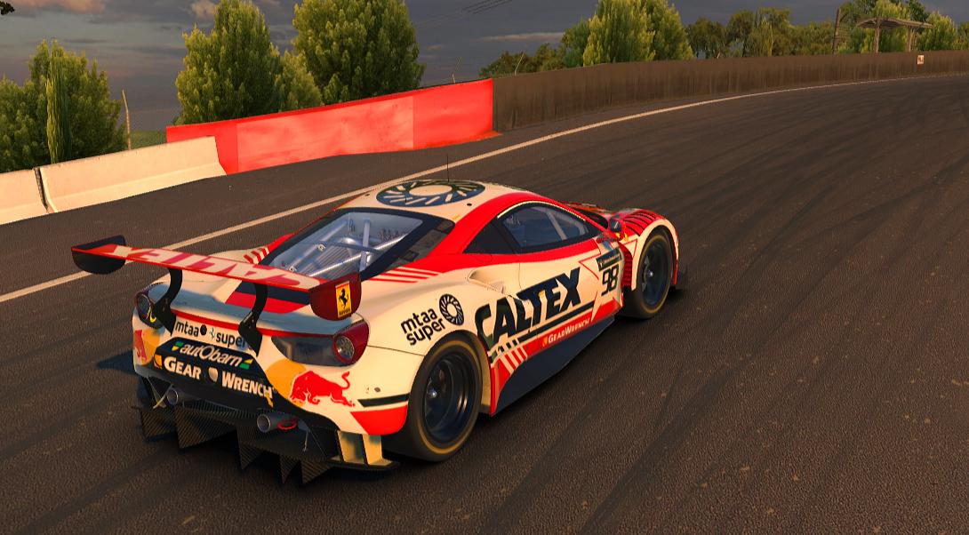 Team Vortexx 888 Retro Caltex Livery by Paul Wood2 - Trading Paints