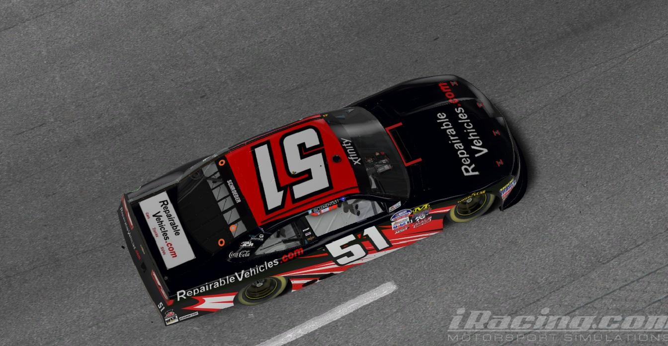 Jeremy Clements Camaro | Road America by Phil Schroeder - Trading Paints