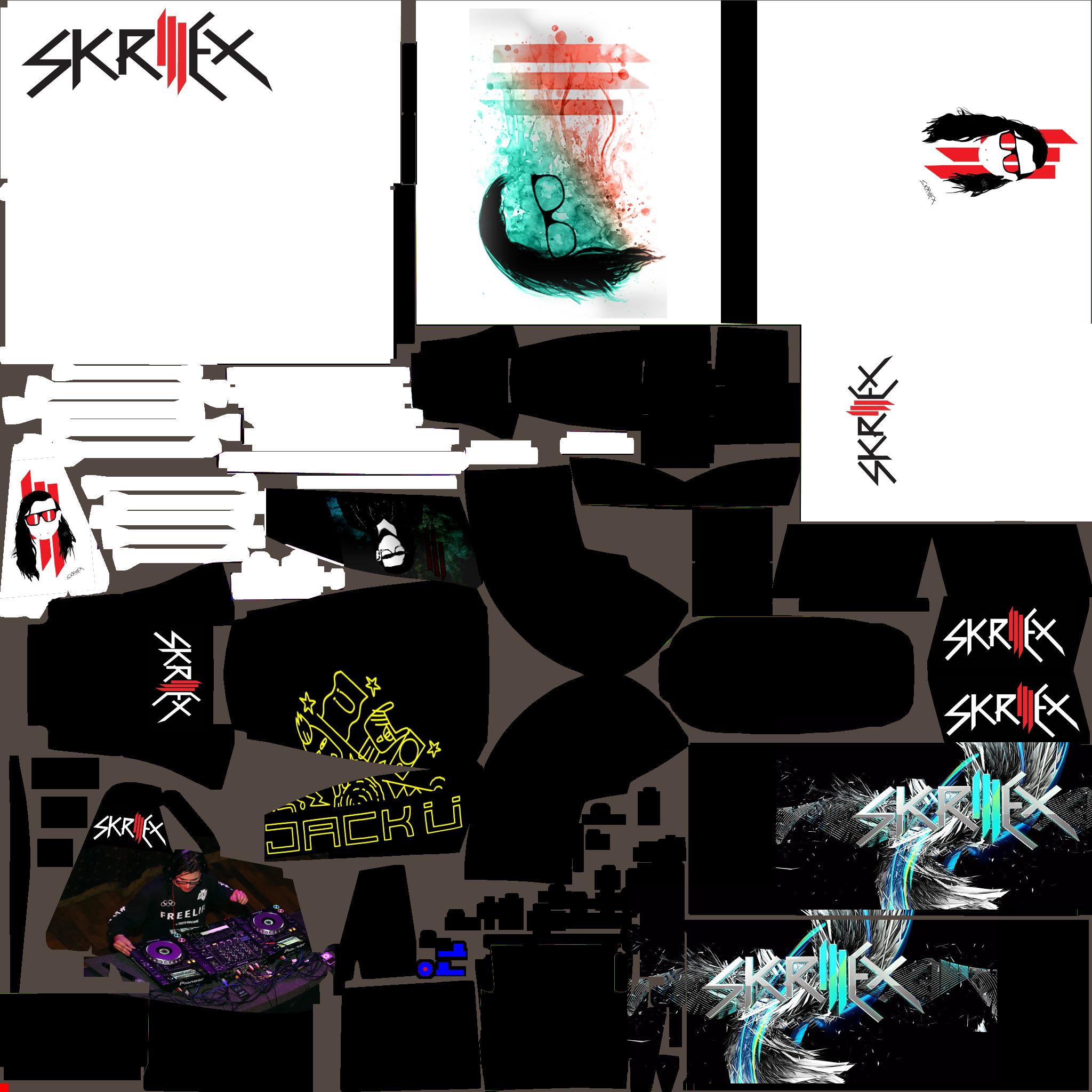 Skrillex Tribute by Vincent Dougherty - Trading Paints