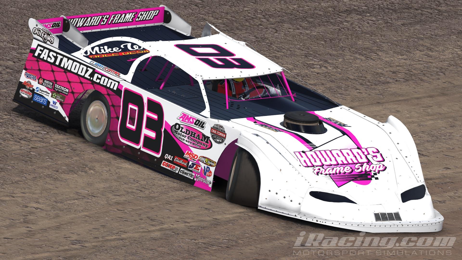DLM pinkblack by Mike Wood - Trading Paints