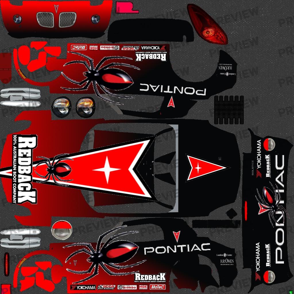 Redback Pontiac by AJ Lewis - Trading Paints