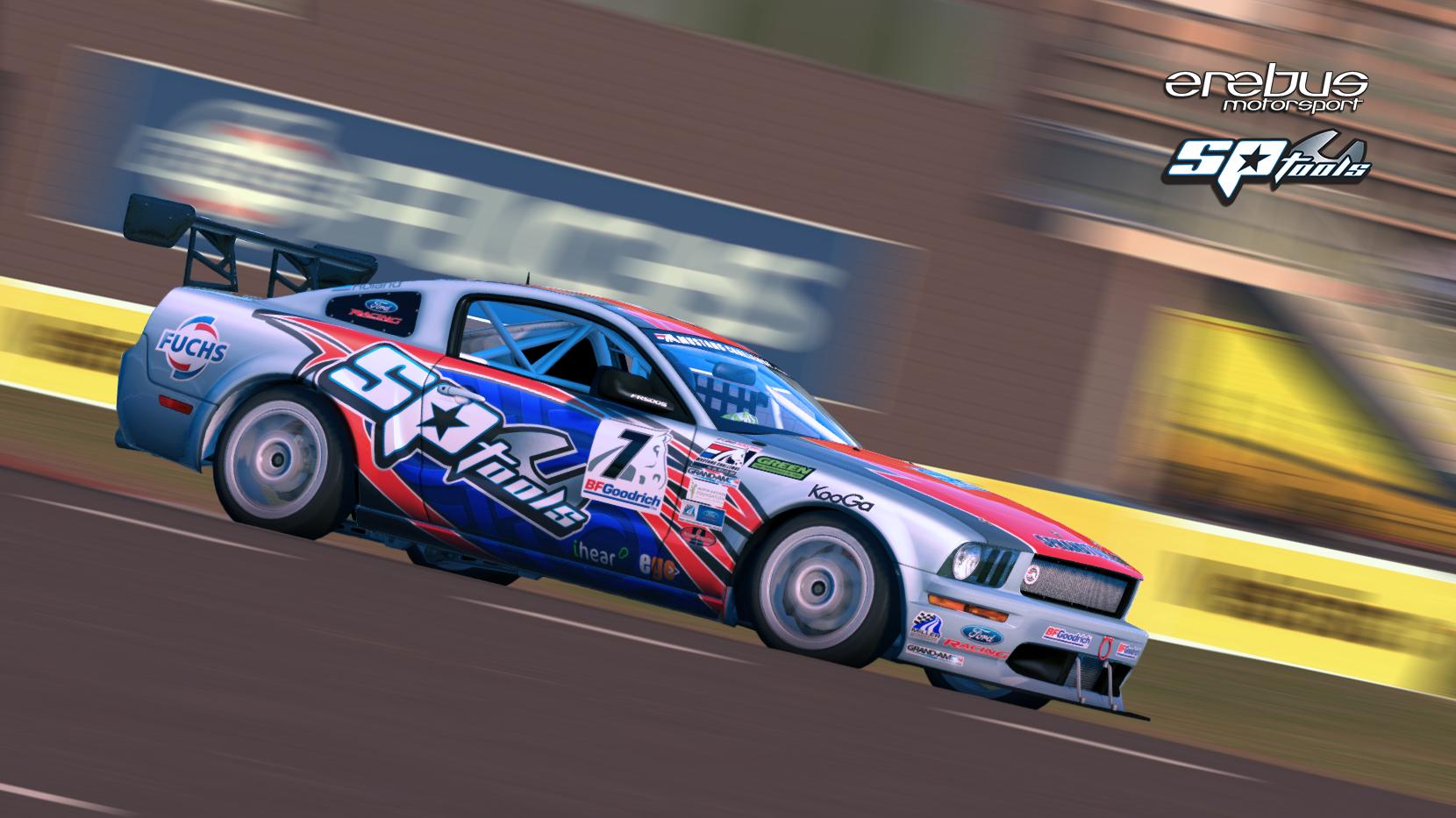 Erebus Motorsport SP Tools FR500S Mustang (Fictional) by Justin S Davis ...