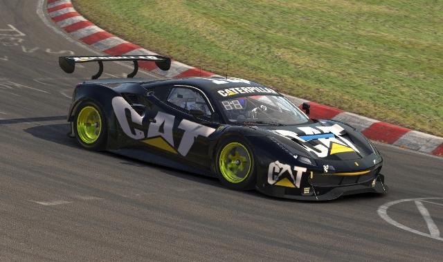 CaT Ferrari 488 GTE2 by Kevin A. - Trading Paints