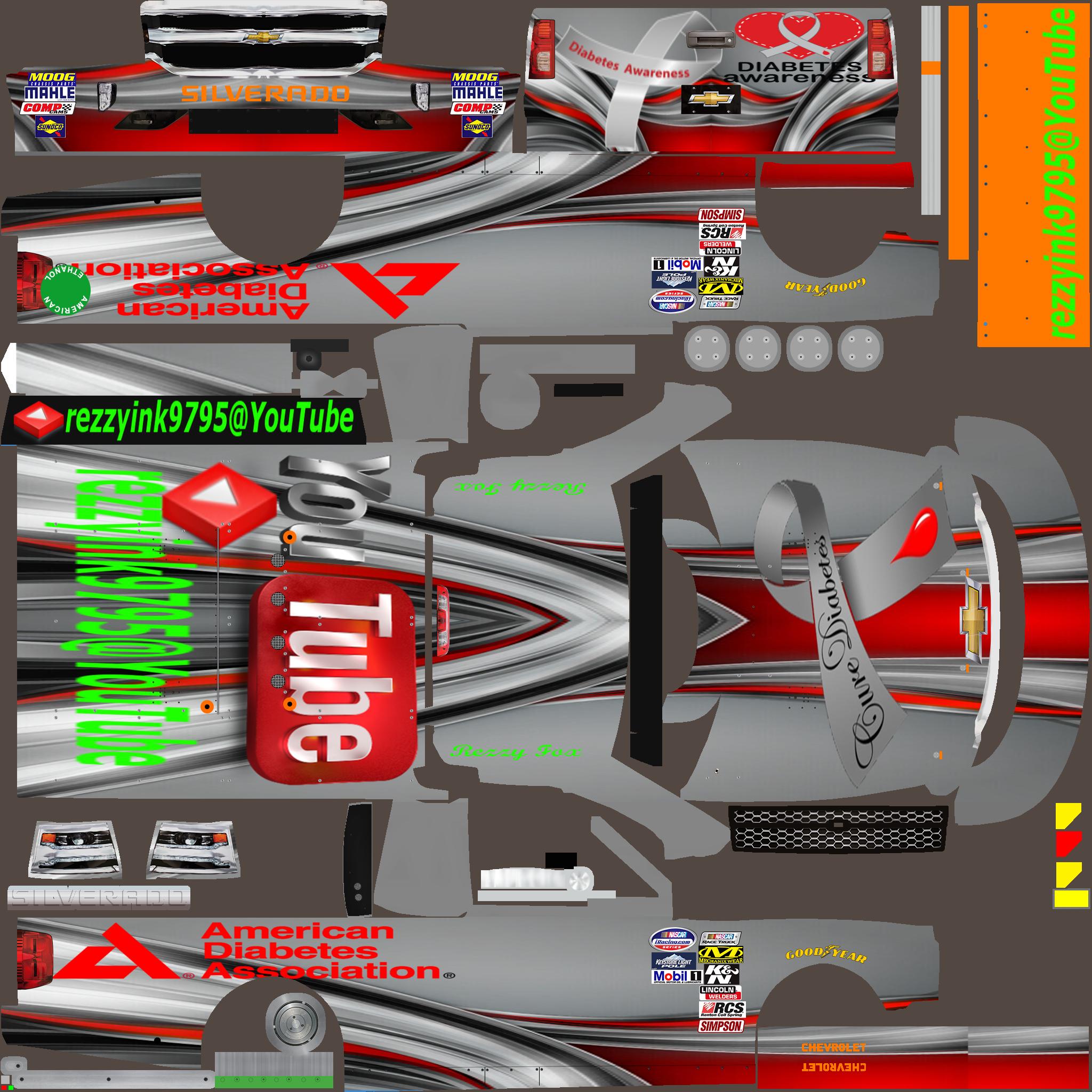 RezzDiabetesChevy by Jason Kinzer - Trading Paints