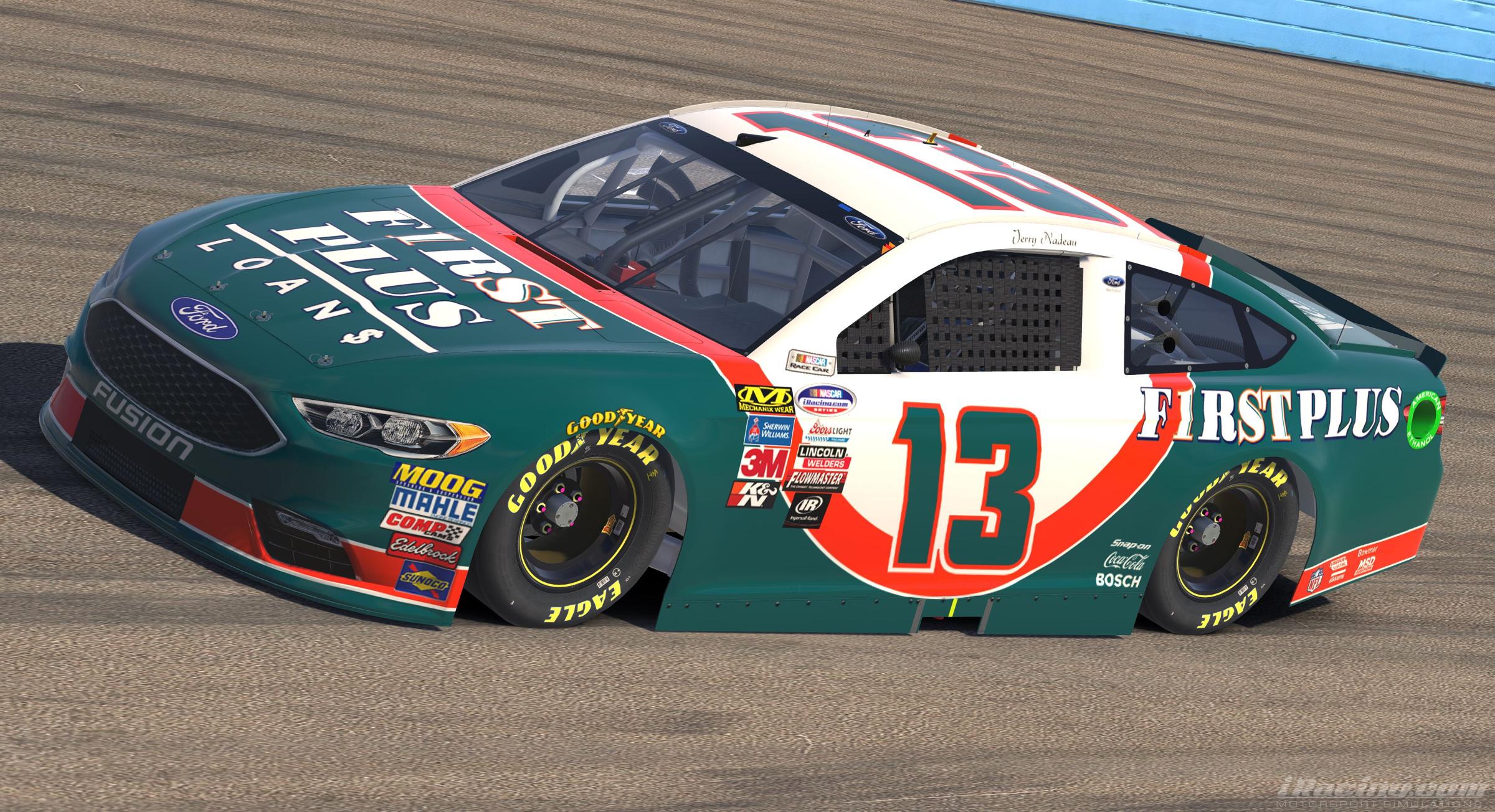 First Plus Loans Ford Fusion Throwback by Seth W. - Trading Paints