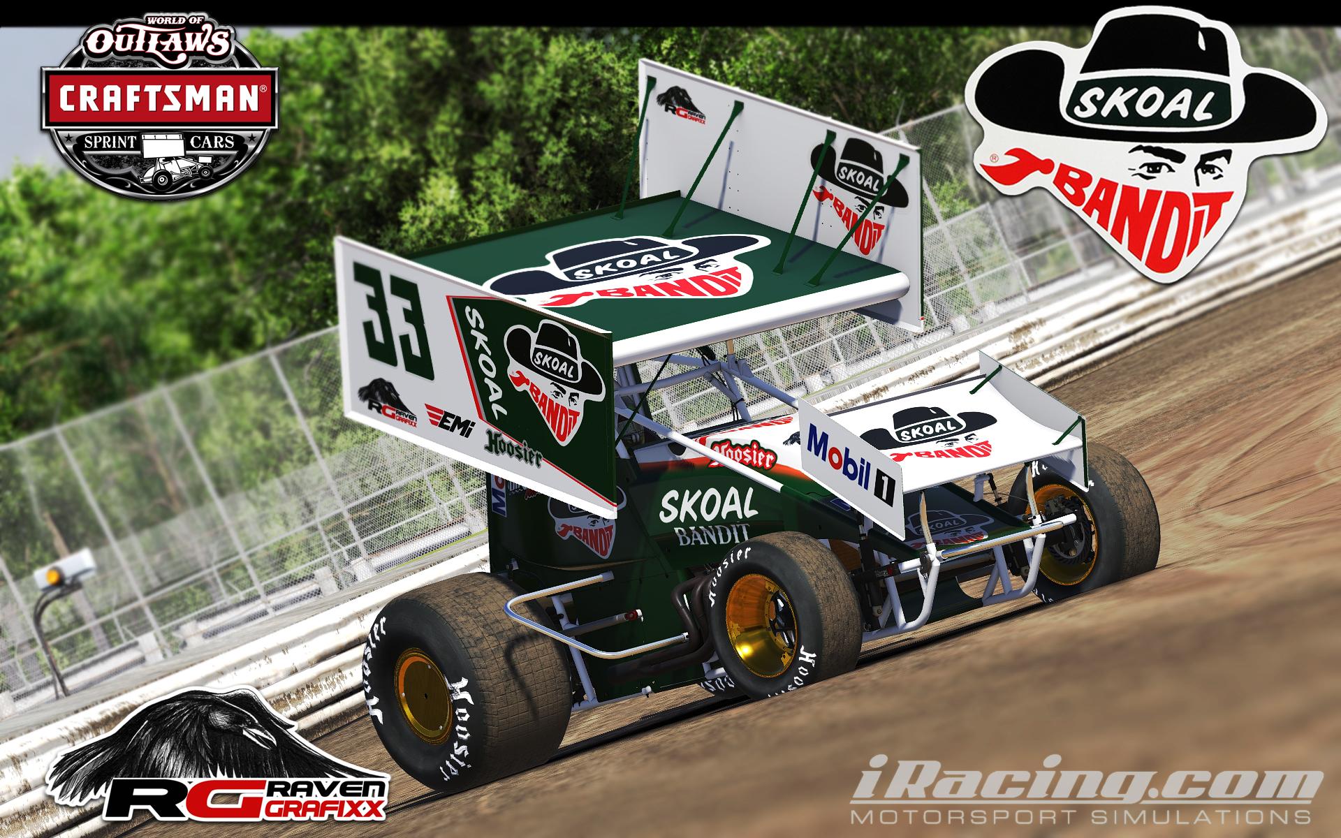 Skoal Outlaw Dirt Sprint v2 by Doyle Lowrance - Trading Paints