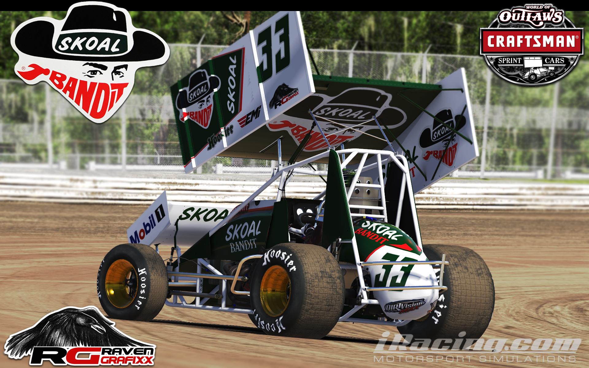 Skoal Outlaw Dirt Sprint v2 by Doyle Lowrance - Trading Paints