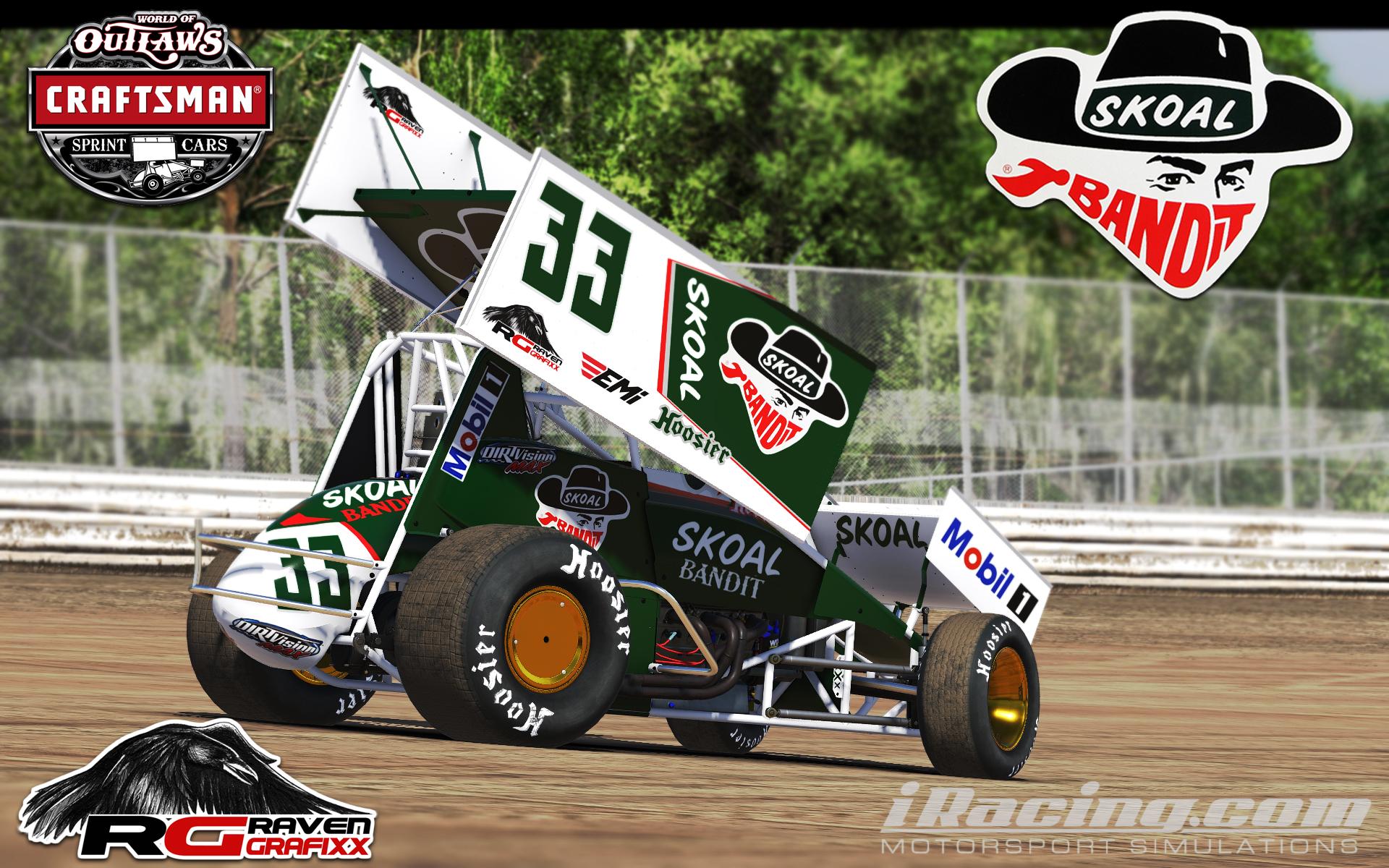 Skoal Outlaw Dirt Sprint v2 by Doyle Lowrance - Trading Paints