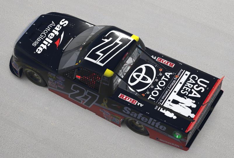 Ben Rhodes #27 Safelight Toyota by Jack Fellers - Trading Paints