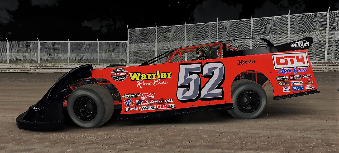 SCOTT SEXTON THROW BACK/TRIBUTE by Byron Morris - Trading Paints