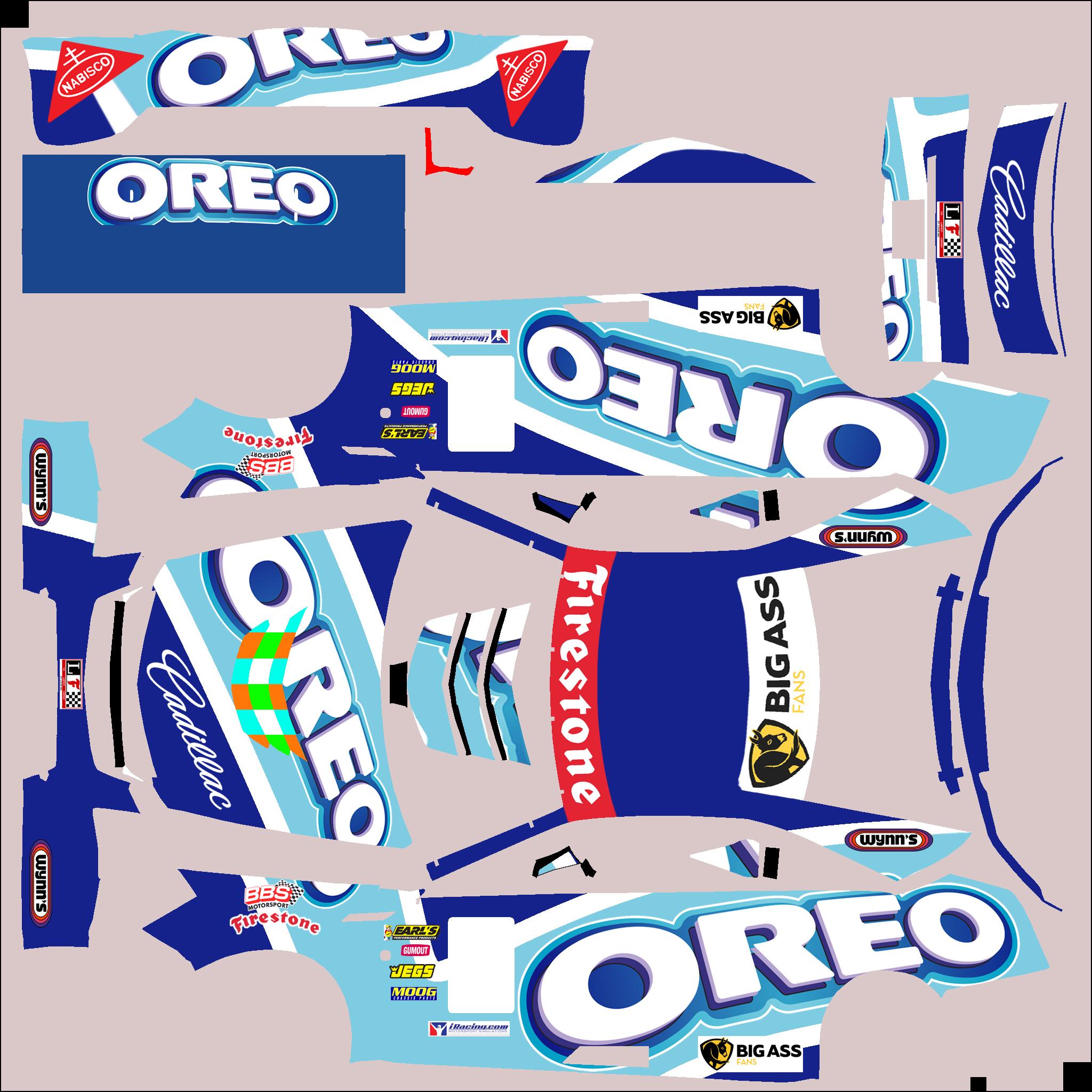 Cadillac Oreo by Clyde Coman - Trading Paints