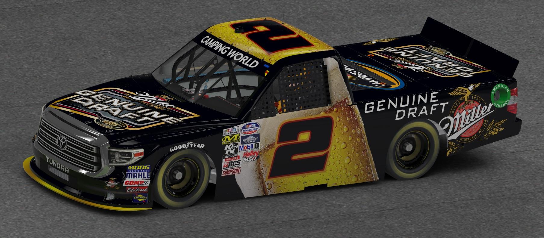 Miller Genuine Draft by Jordan Ashelin - Trading Paints
