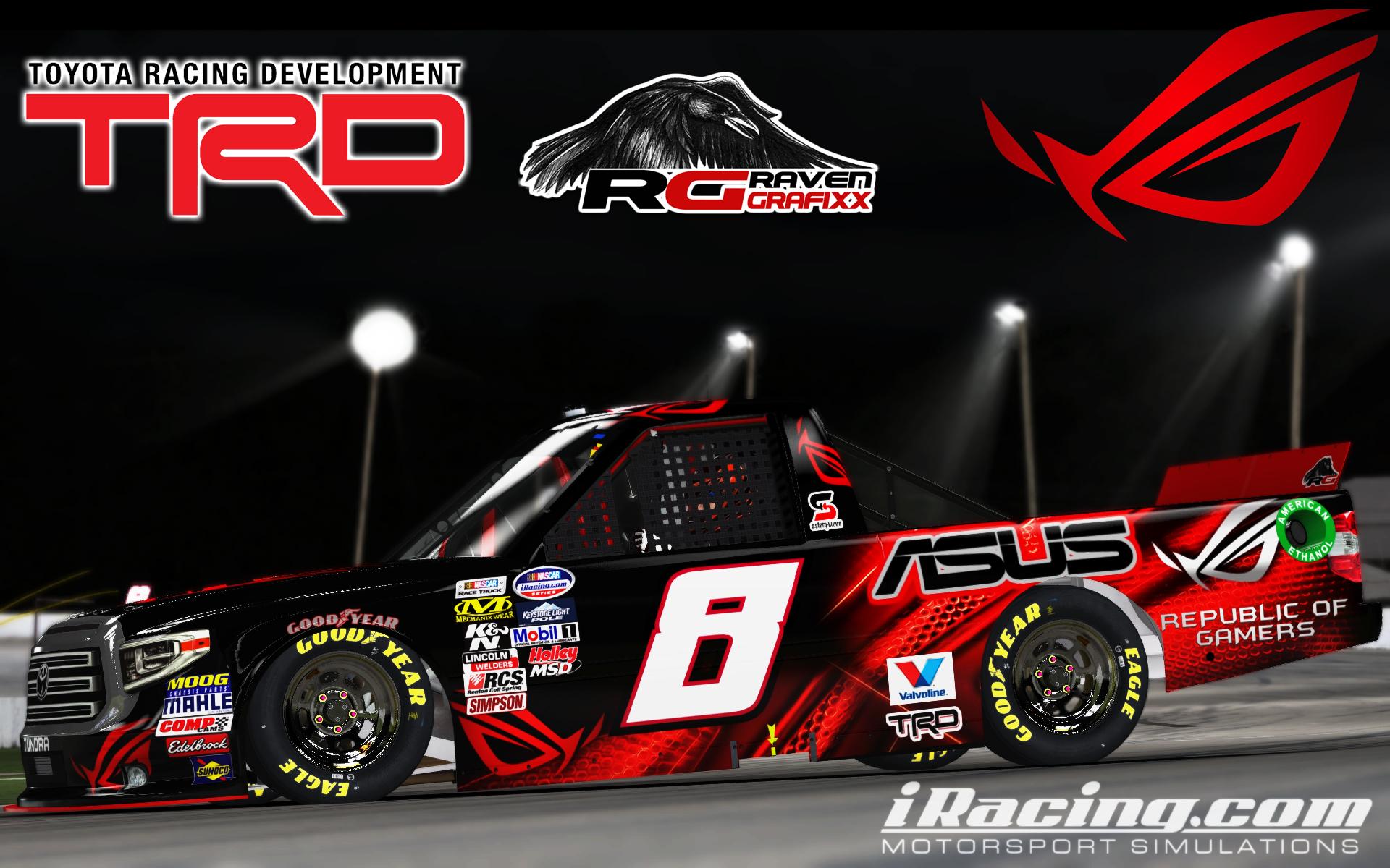 ASUS Toyota Tundra Truck 2017 v2 TP by Doyle Lowrance - Trading Paints