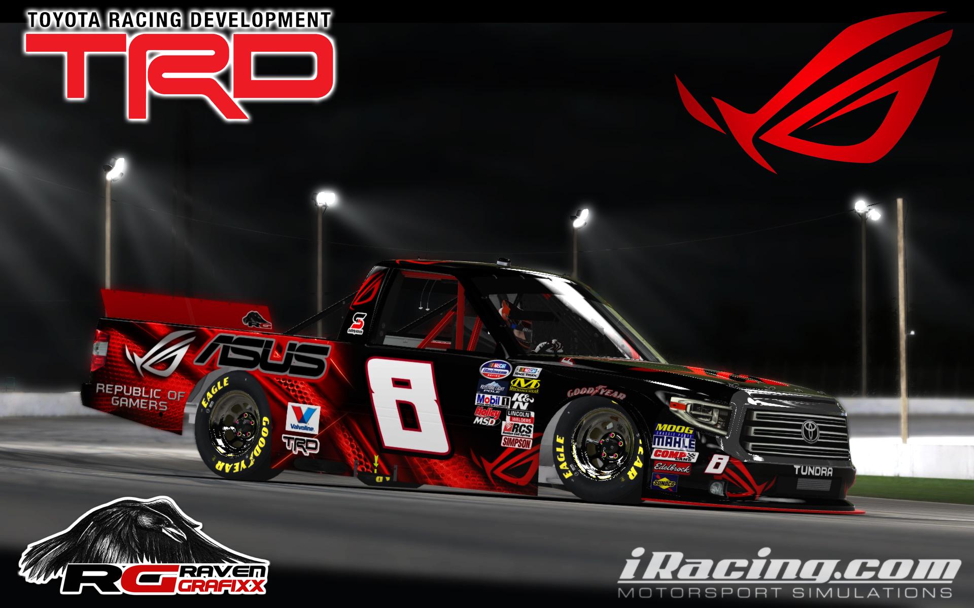 ASUS Toyota Tundra Truck 2017 v2 TP by Doyle Lowrance - Trading Paints