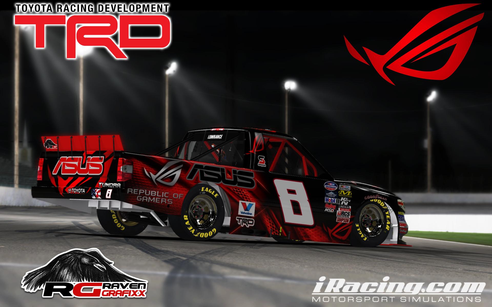 ASUS Toyota Tundra Truck 2017 v2 TP by Doyle Lowrance - Trading Paints