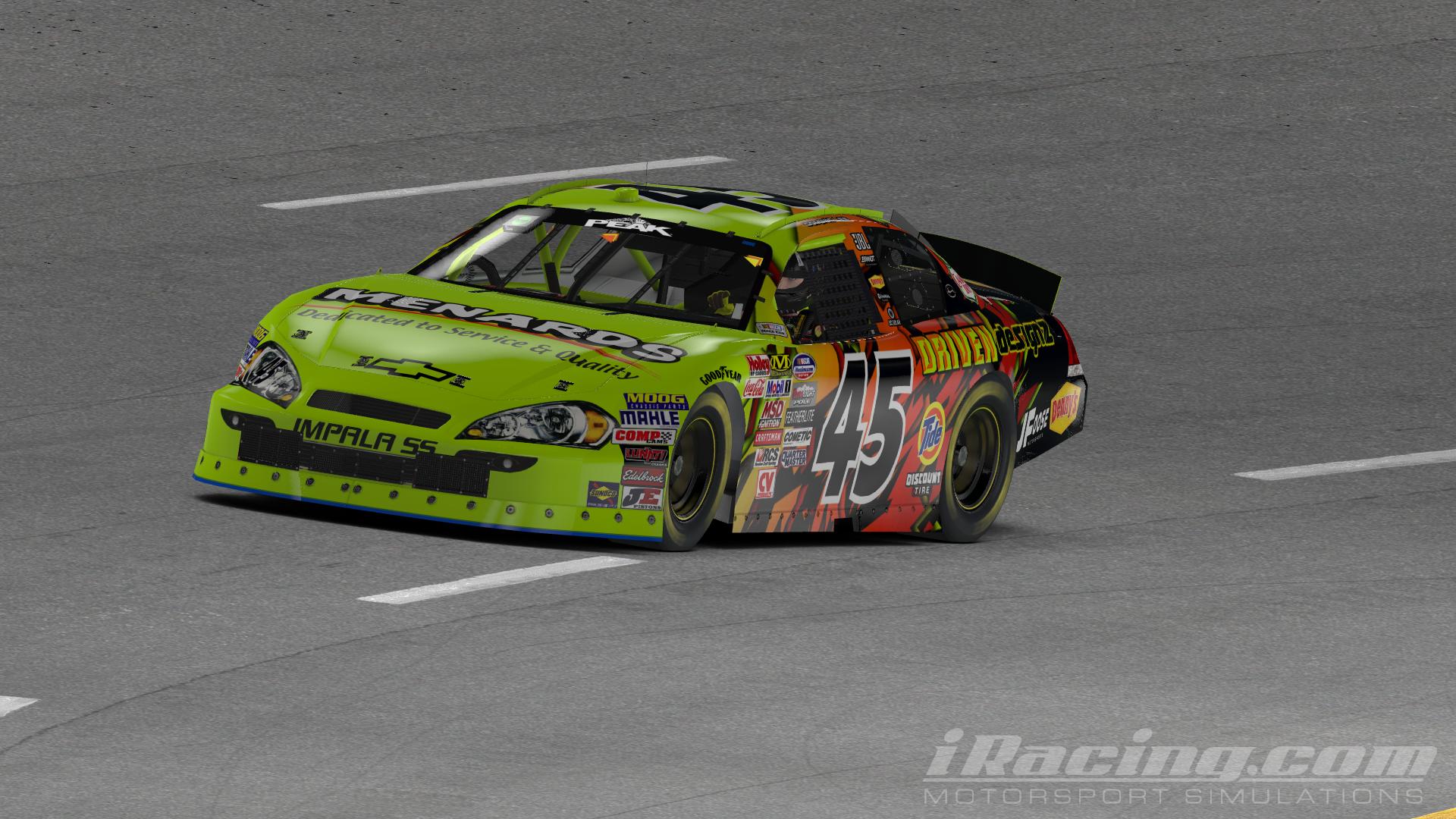 Menards/Driven Designz K&N Car by Dominic Lee - Trading Paints
