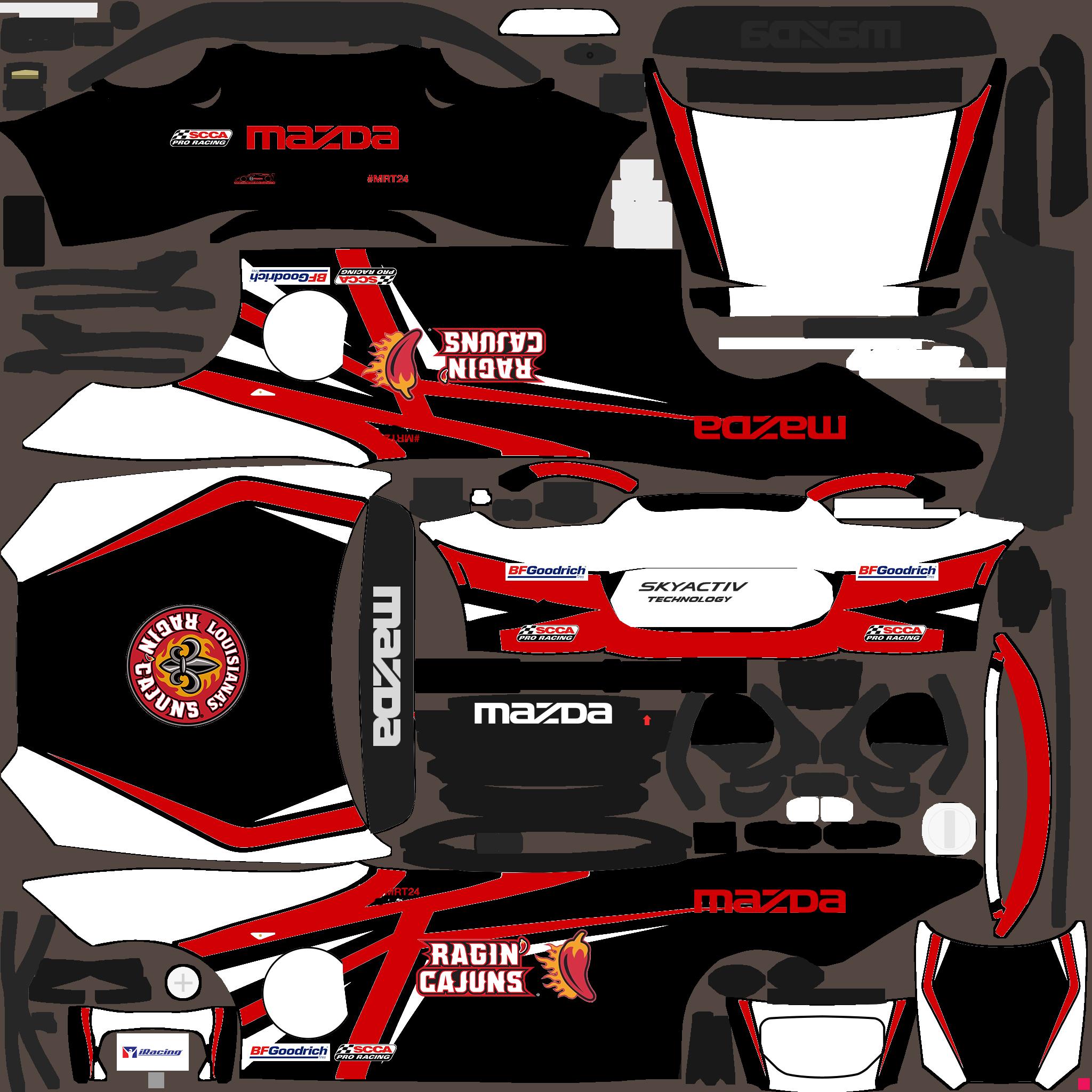 Mazda MX5 2016 by David Hebert - Trading Paints