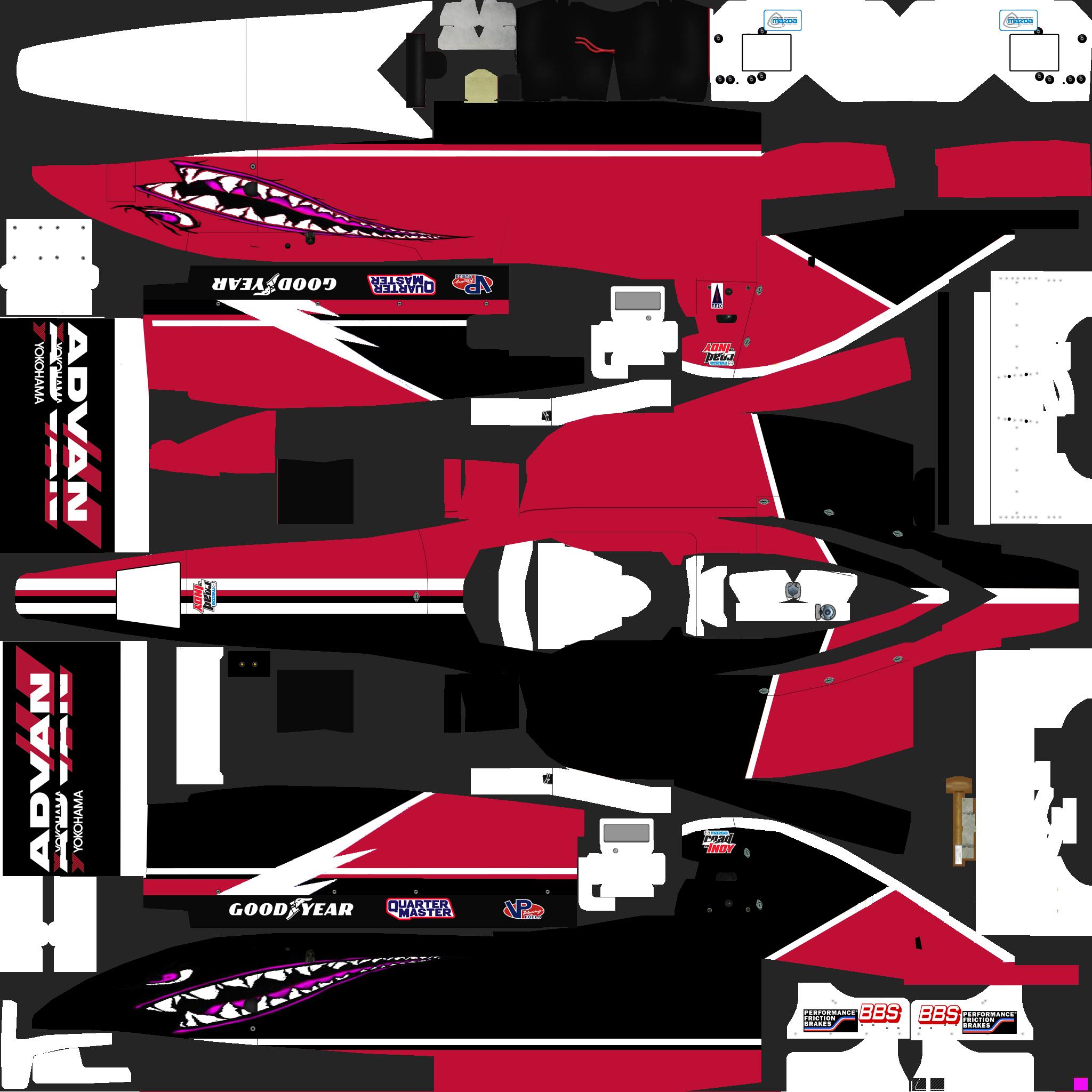 KPMAZDA two tone 2 by Matt J Anderson - Trading Paints
