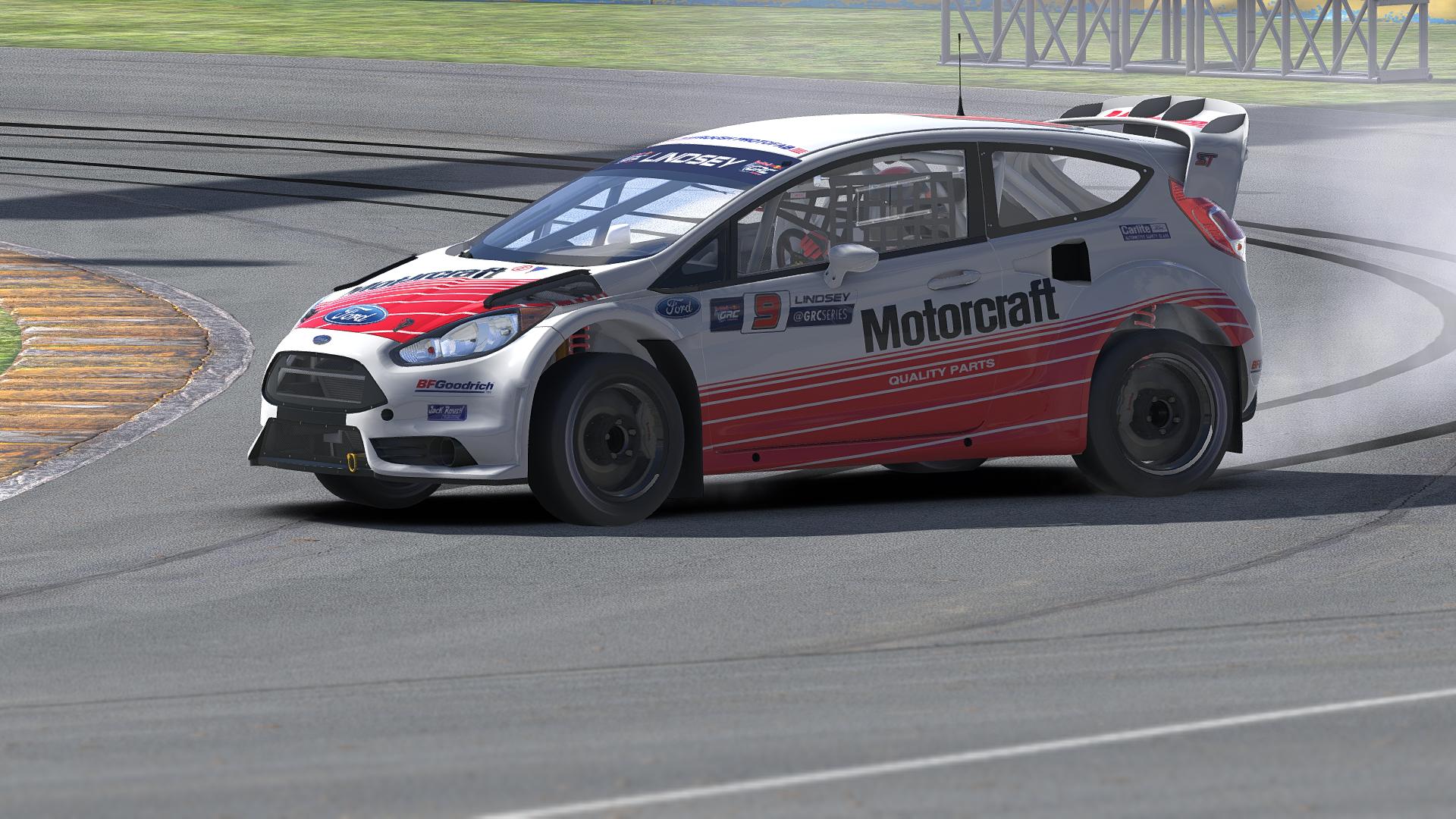 Motorcraft Fiesta by Patrick Lindsey - Trading Paints