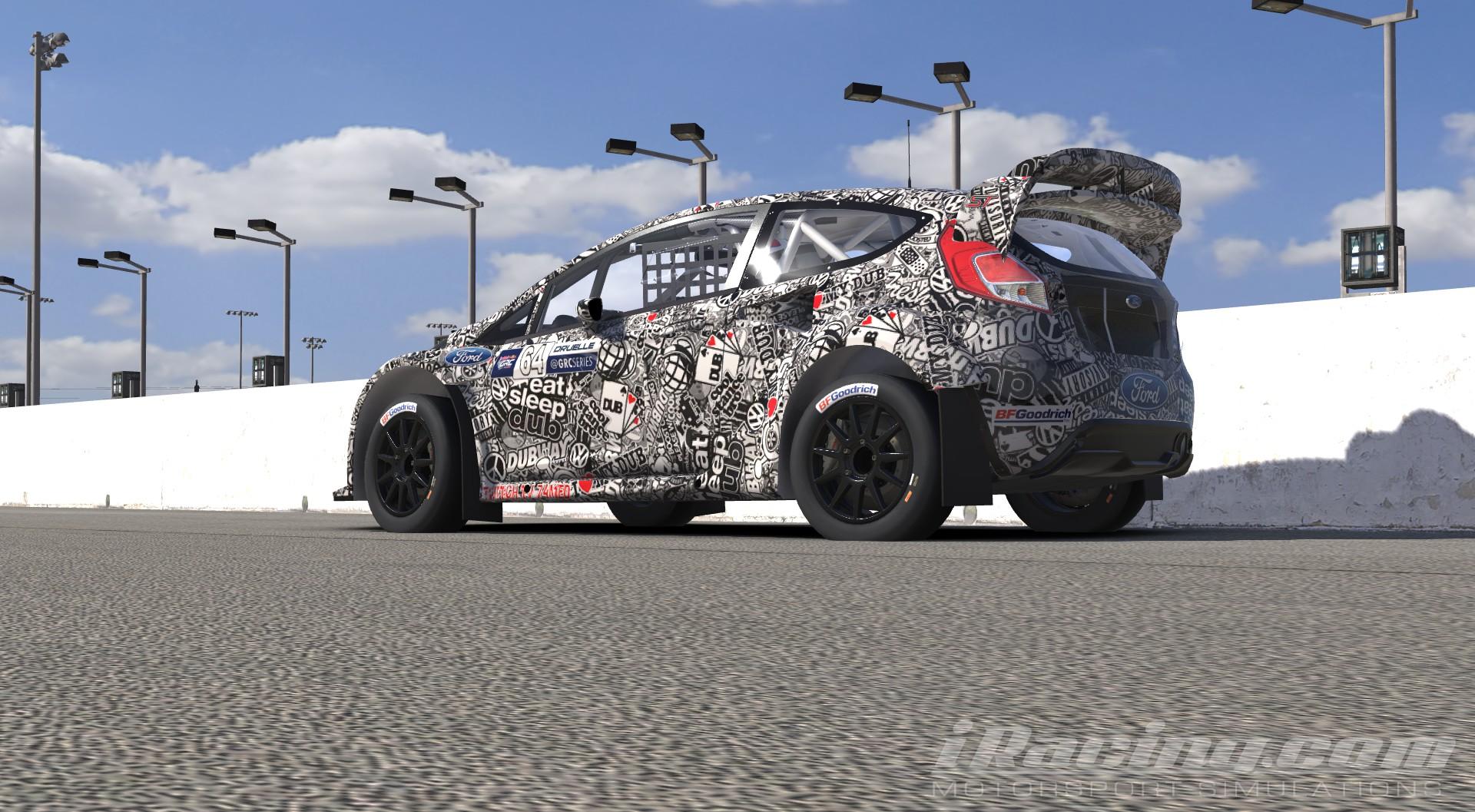 Ford Fiesta Rs WRC Stickers Bomb By 74med by Med Druelle - Trading Paints